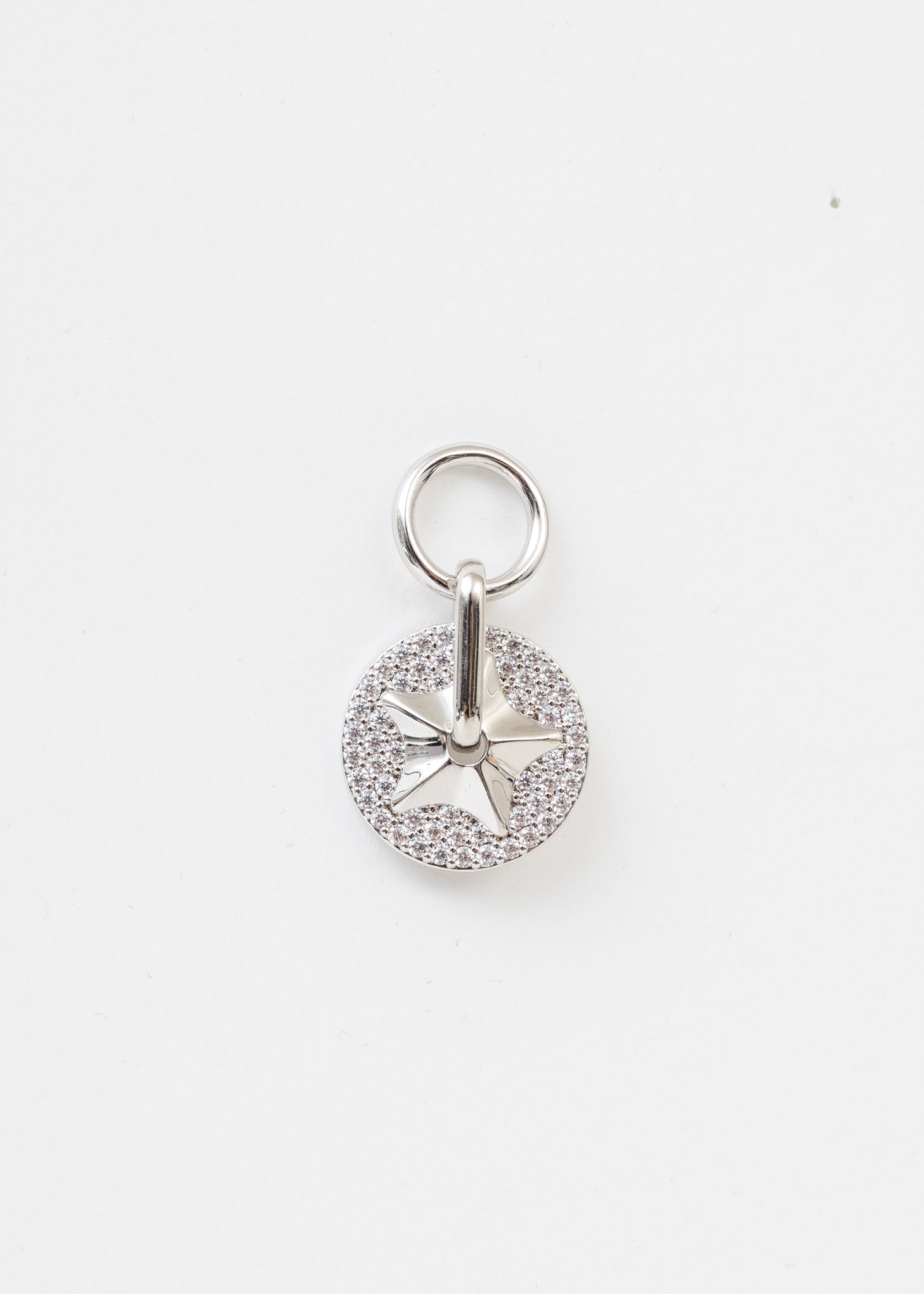 Silver Star Coin Earring - Single – 017 Shop