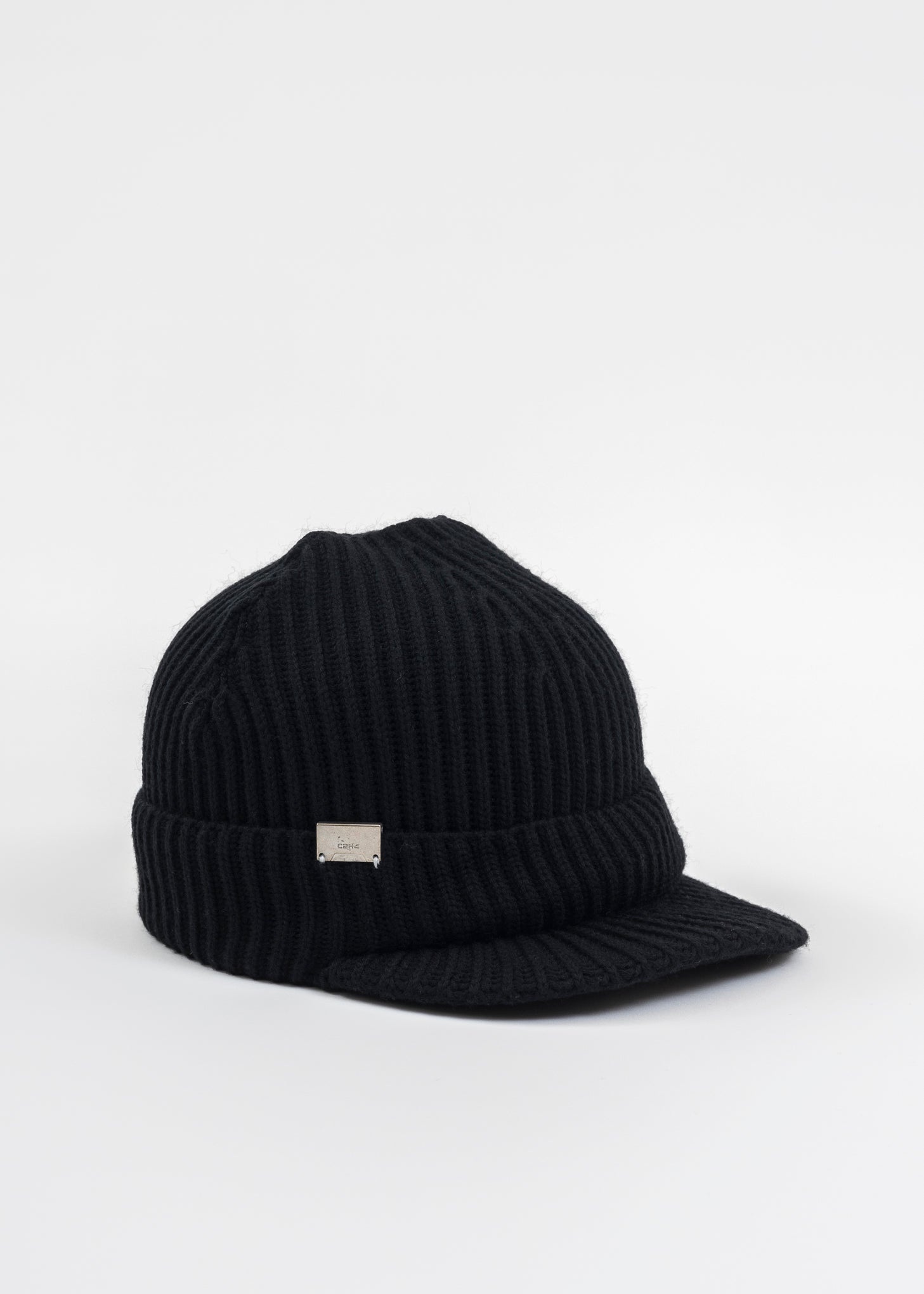 BLACK KNIT COVERT BEANIE CAP – 017 Shop