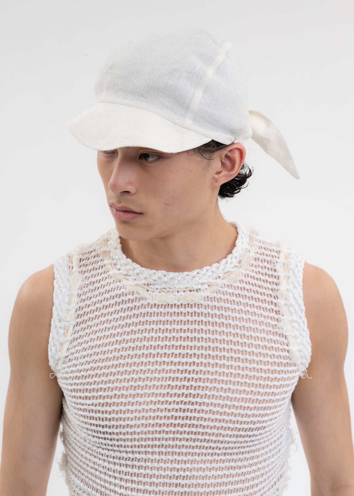 WHITE KNOT CAP – 017 Shop