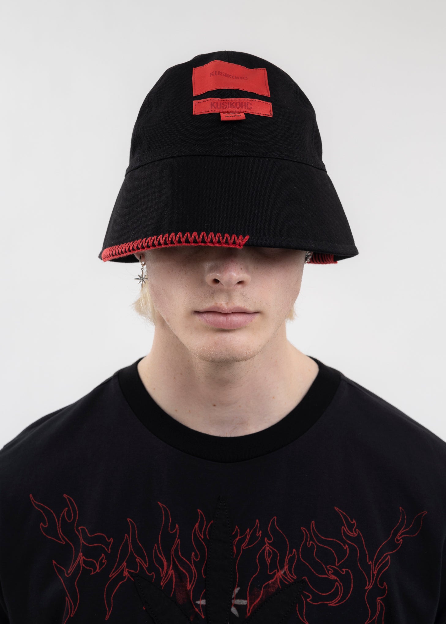 BLACK RED LABEL KSK BUCKET HAT – 017 Shop