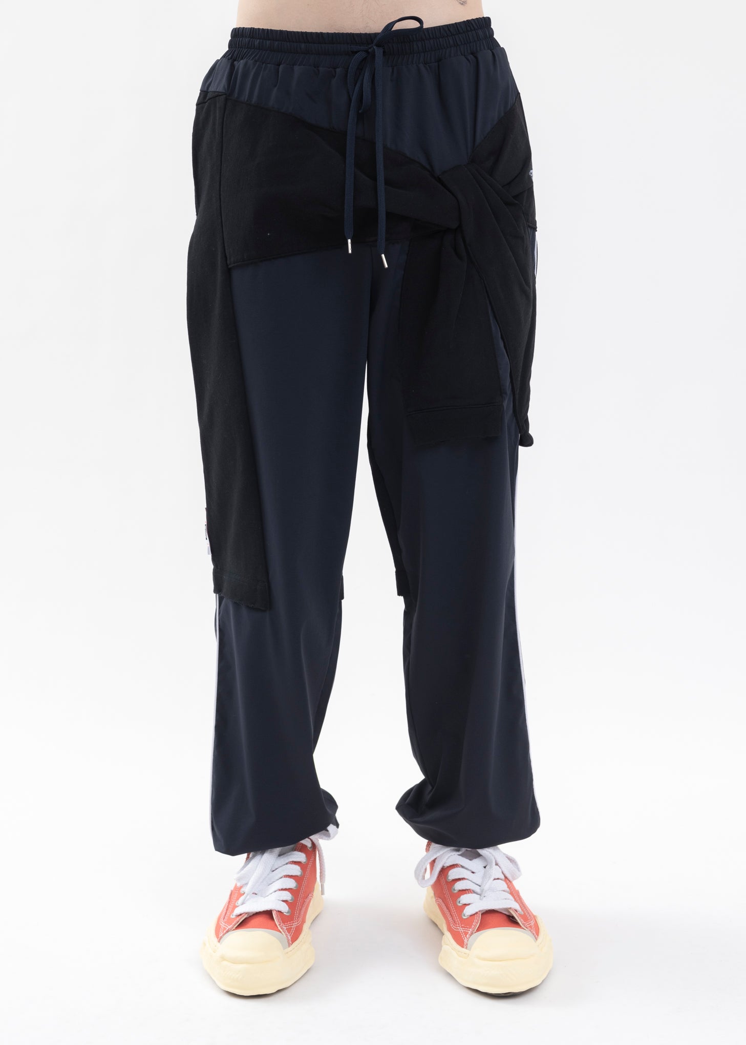 Black Long Sleeves Tee Combined Pants – 017 Shop