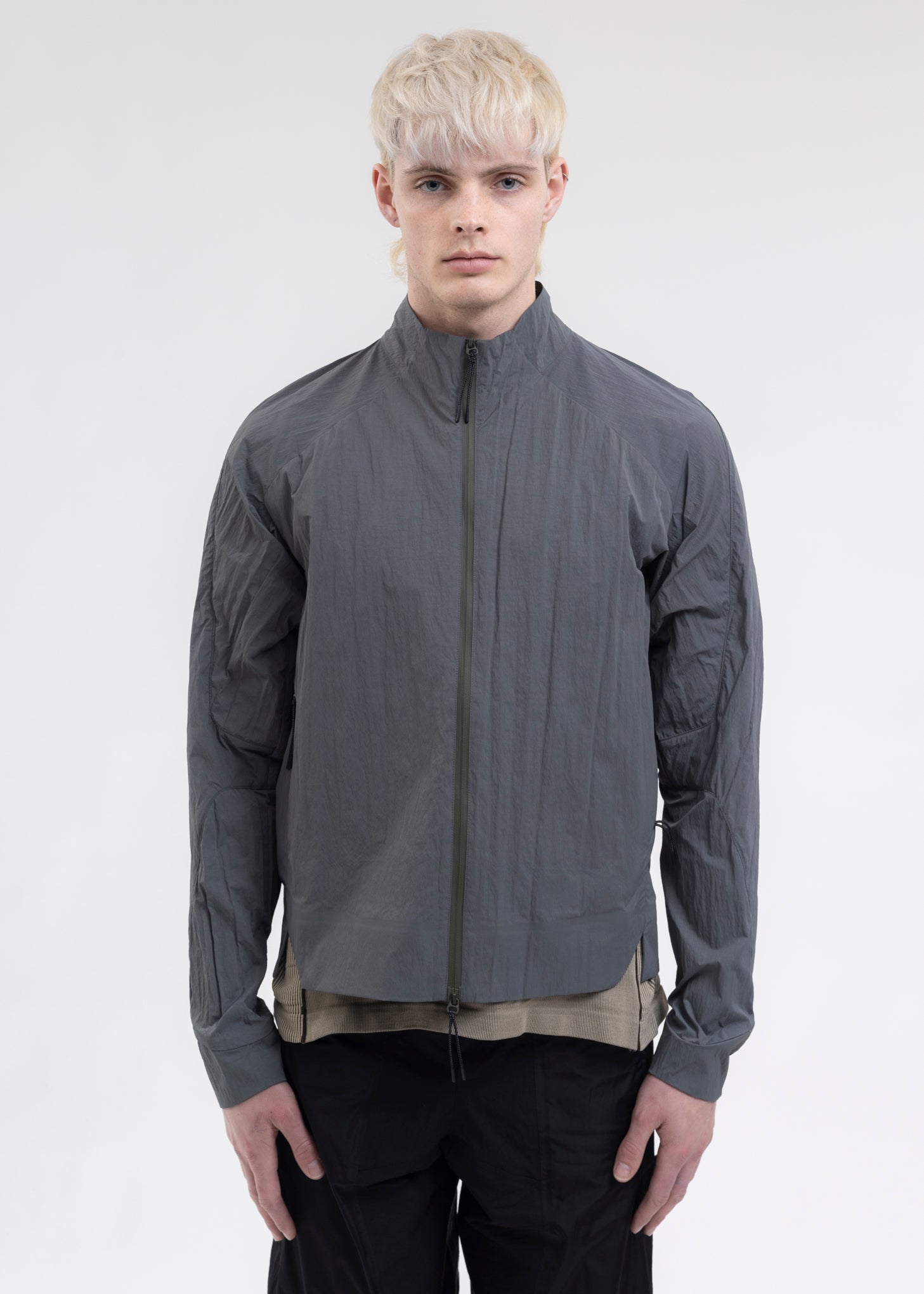 Green Notch Track Top – 017 Shop