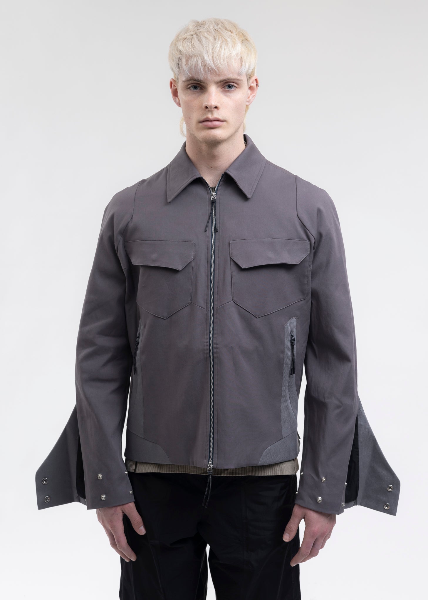 Grey Delwa Jacket – 017 Shop