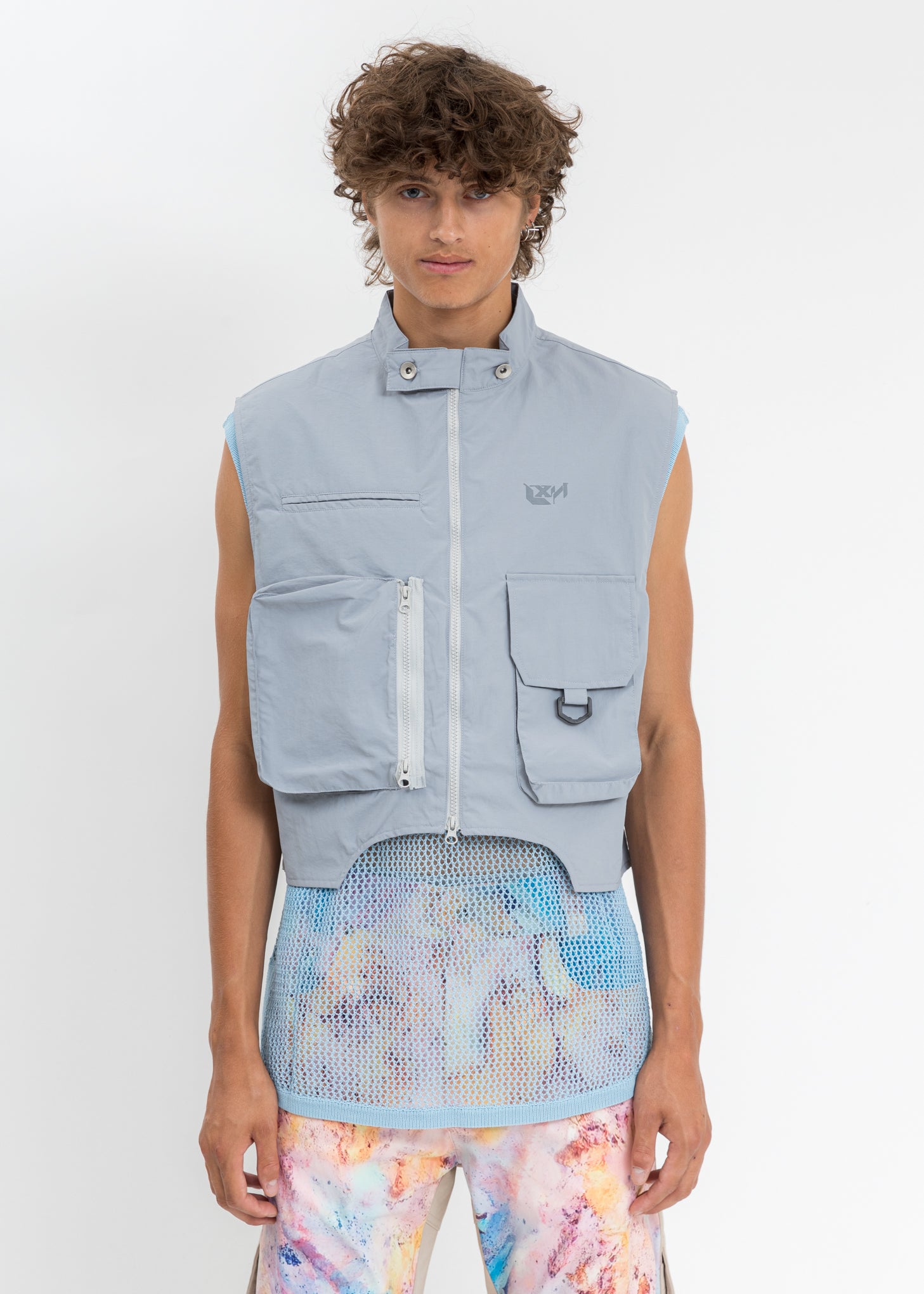 Grey Worker Vest – 017 Shop