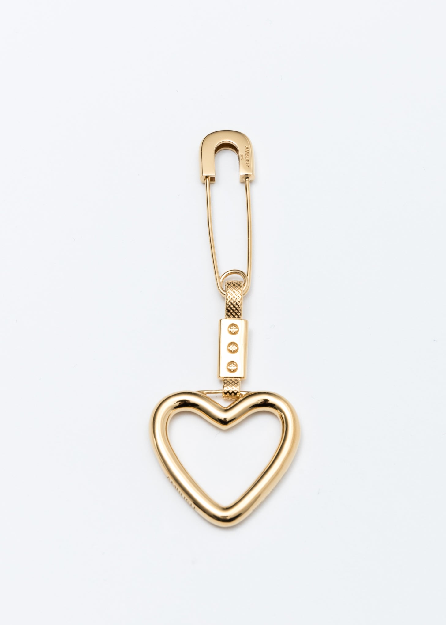 Gold Single Heart Earring – 017 Shop