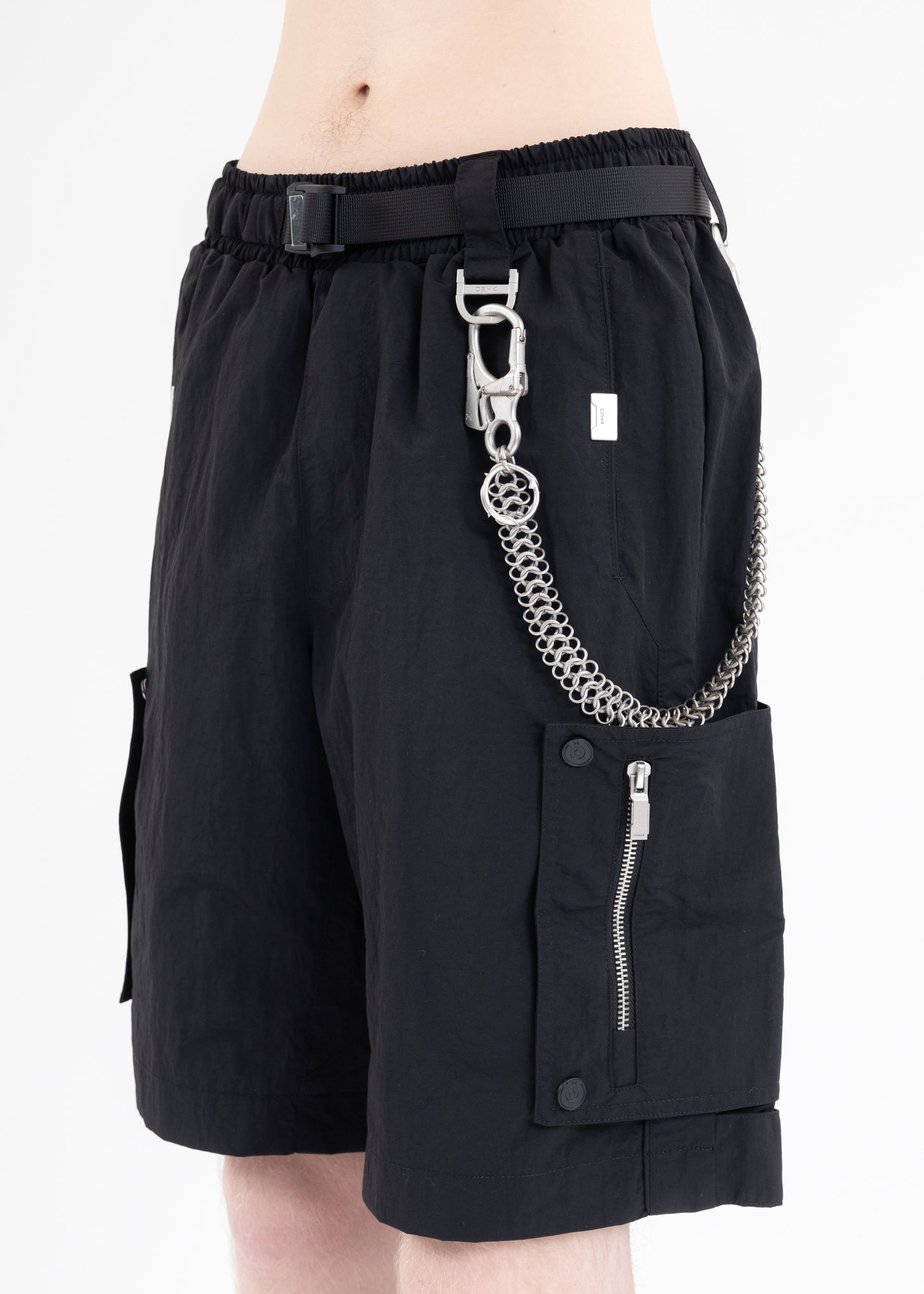 Silver Metal Stripe Pants Chain – 017 Shop