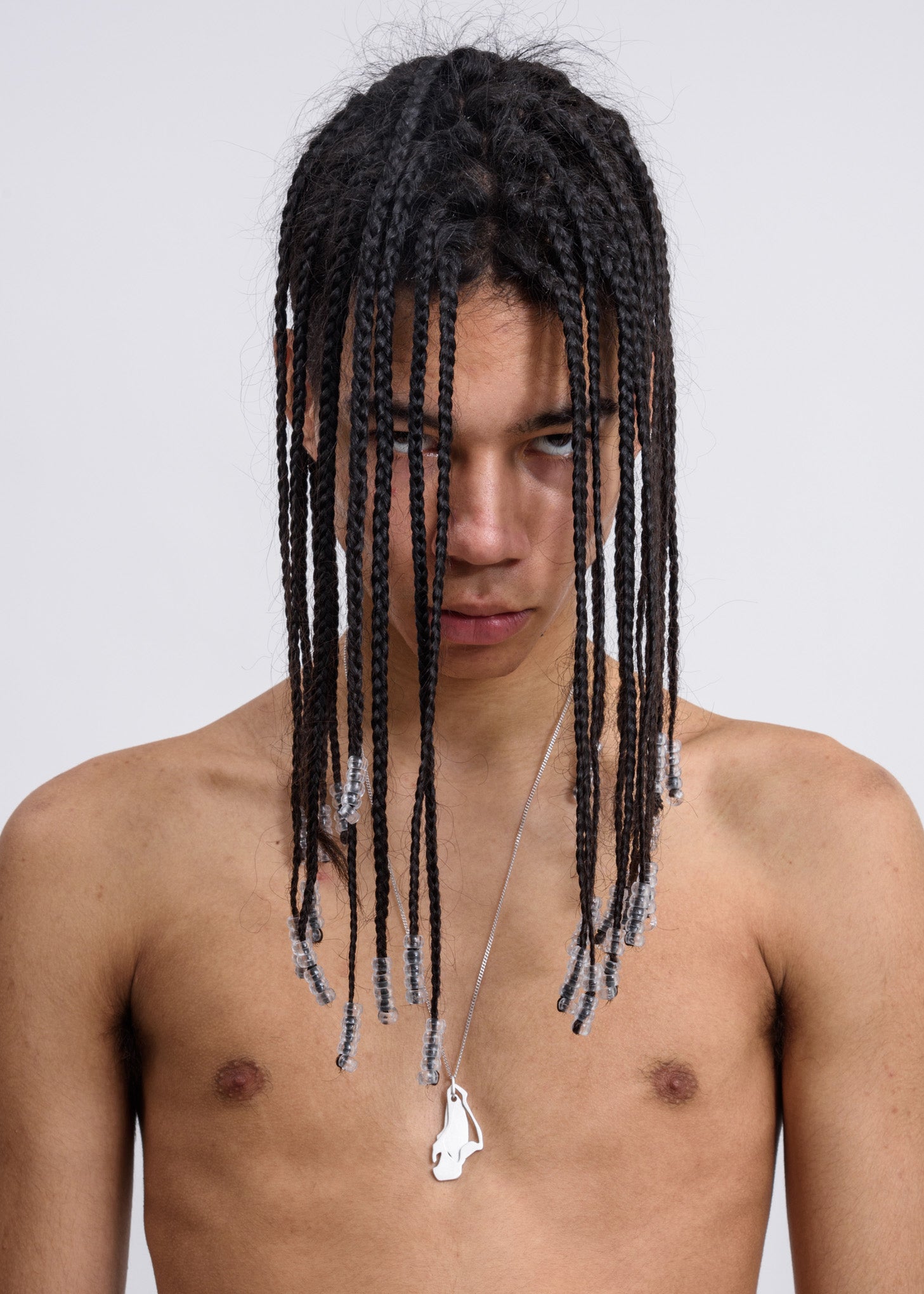 Silver Two-Piece Necklace – 017 Shop