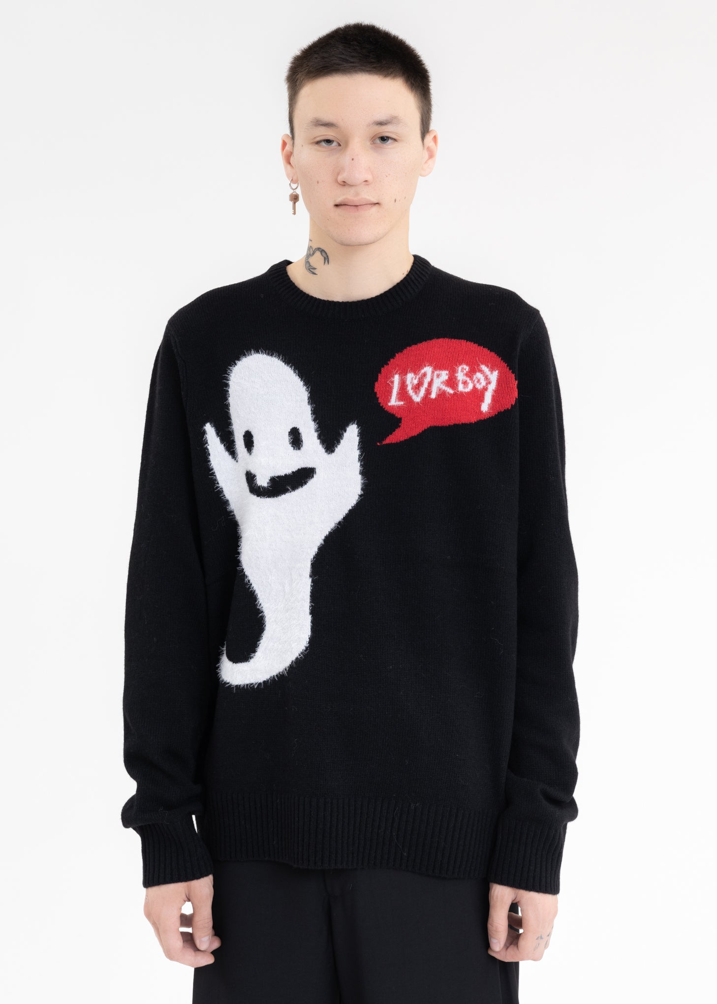 LOVERBOY GHOST GRAPHIC JUMPER – 017 Shop