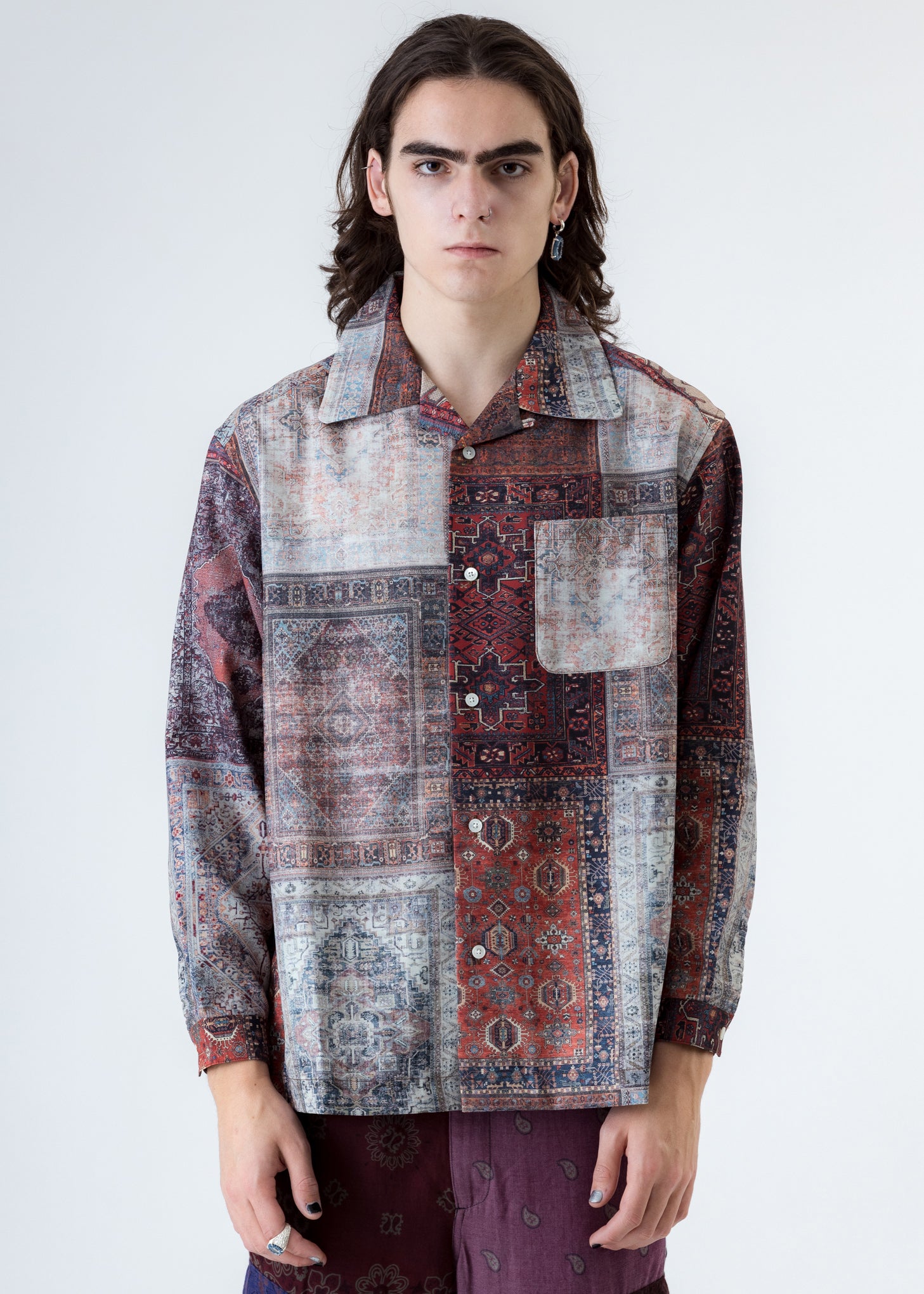 Multicolor Print Shirt – 017 Shop