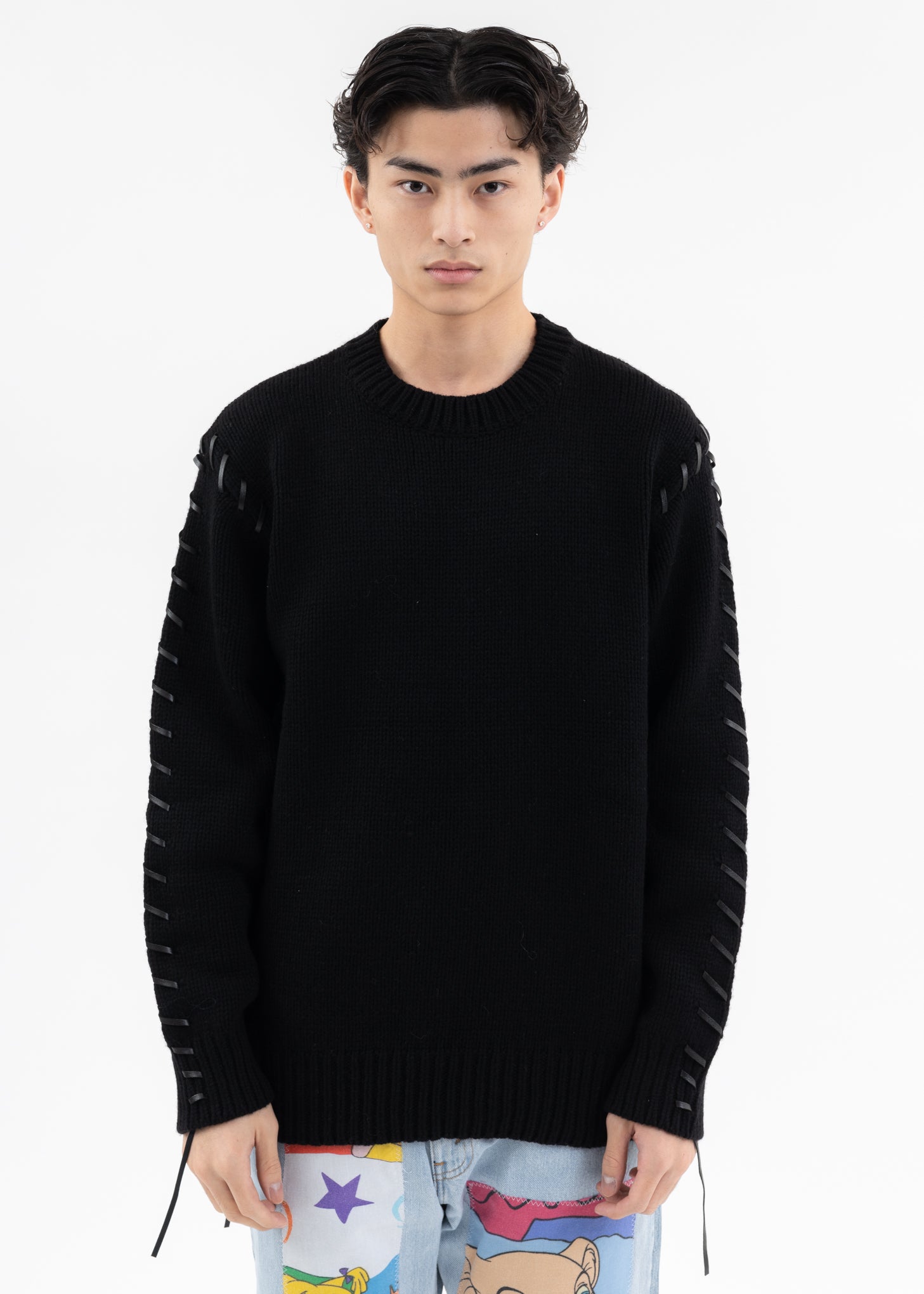 Black LOOPING KNIT – 017 Shop