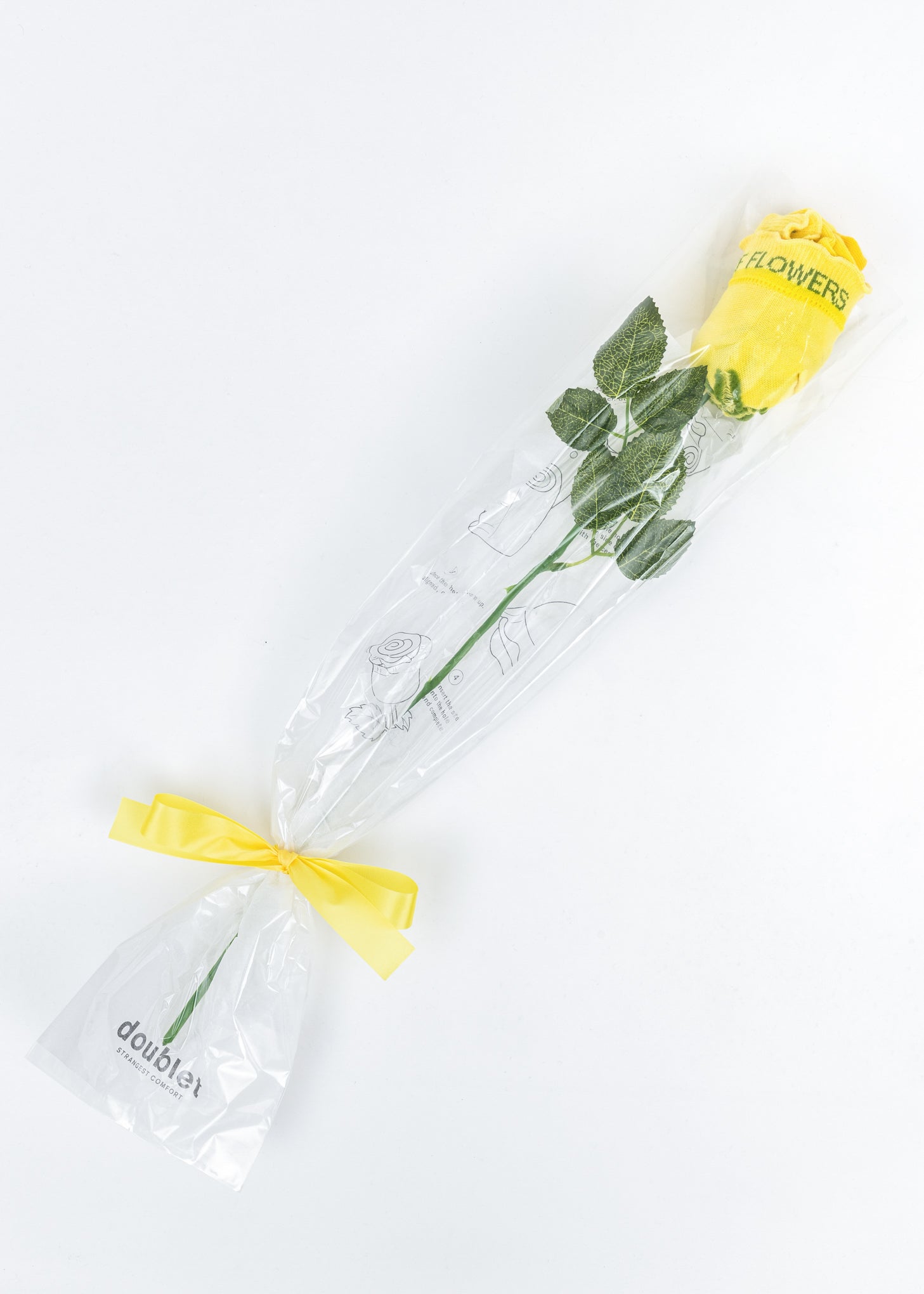 Yellow A Rose Socks – 017 Shop