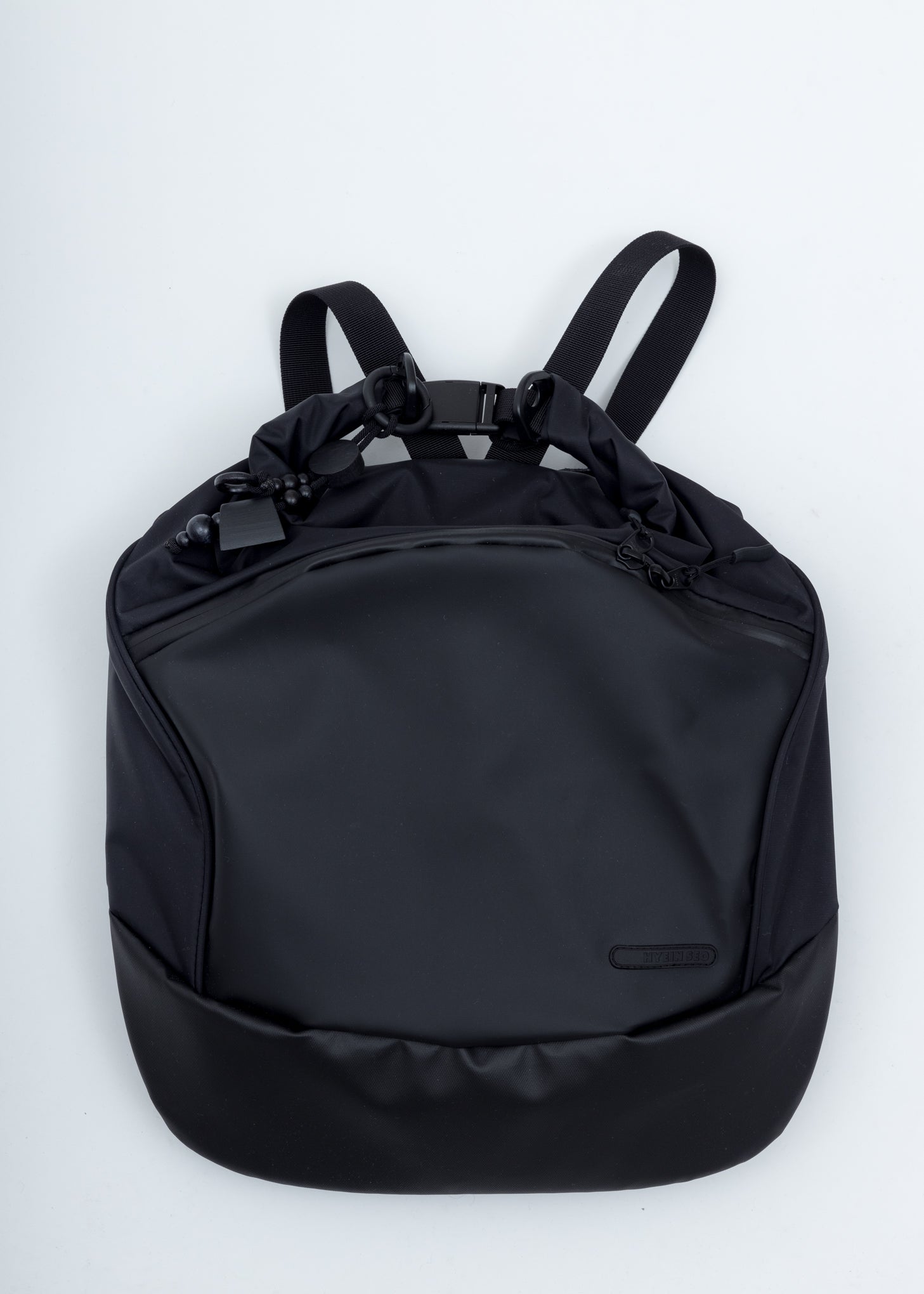 Black Nylon Backsack – 017 Shop