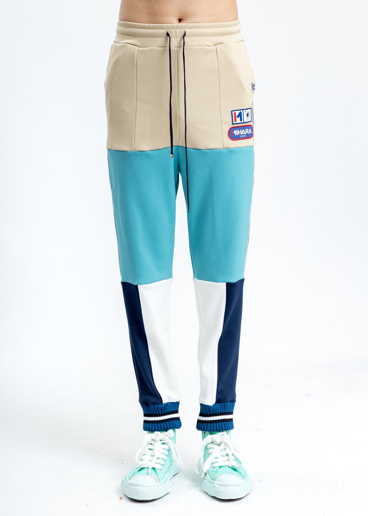 Blue Border Track Pants – 017 Shop