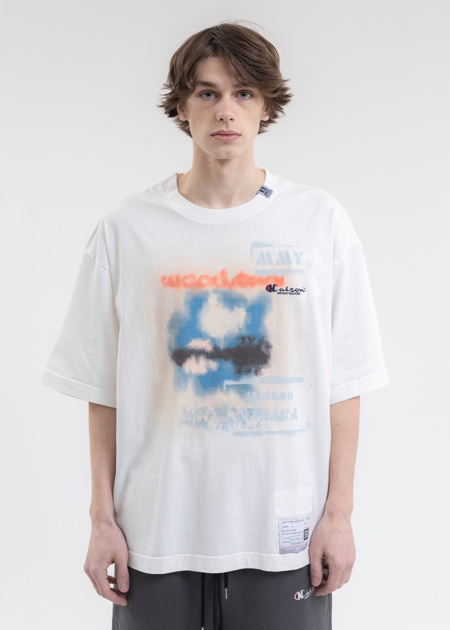 White Printed Tee 6 – 017 Shop