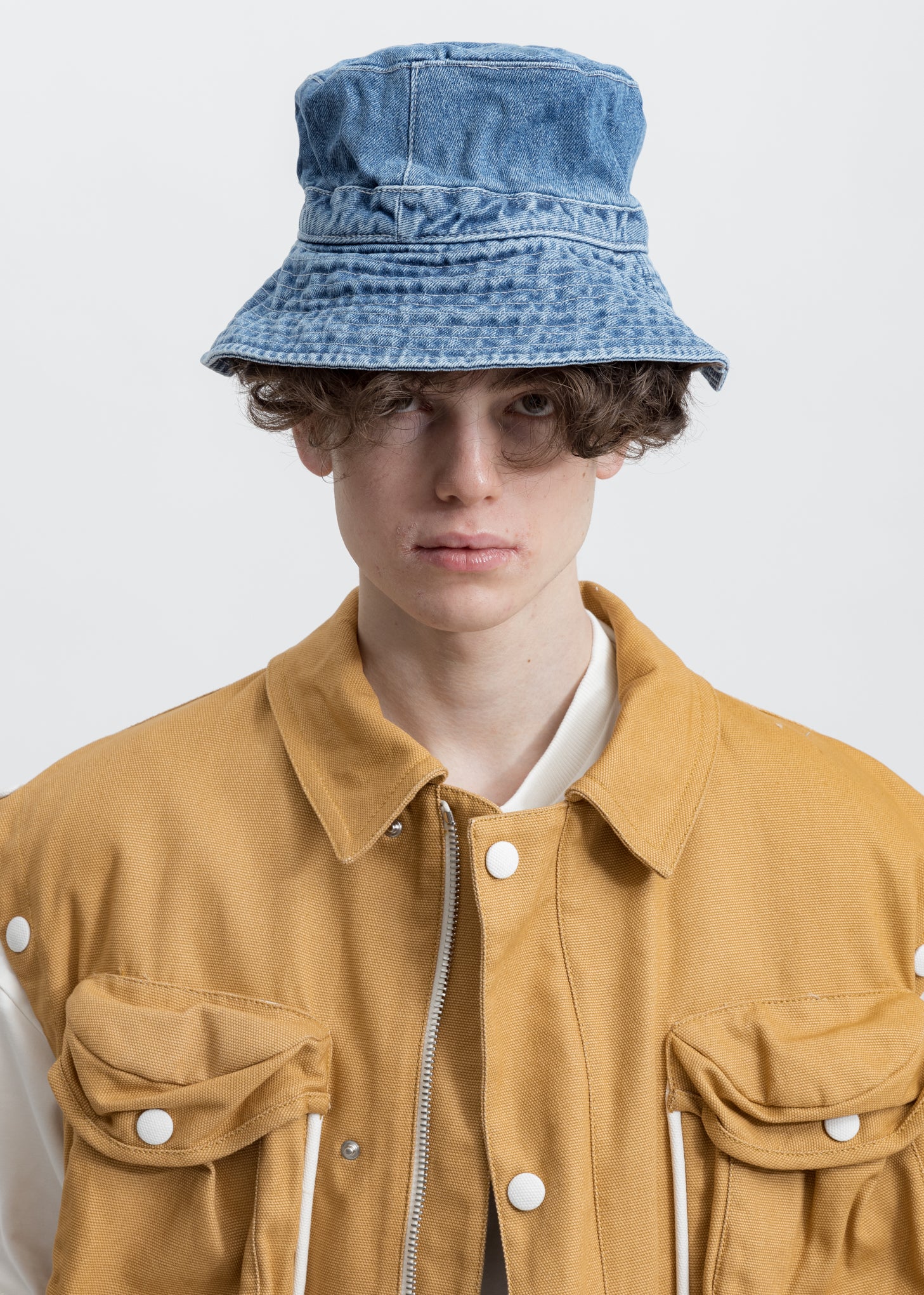 Blue Denim Bucket Hat – 017 Shop