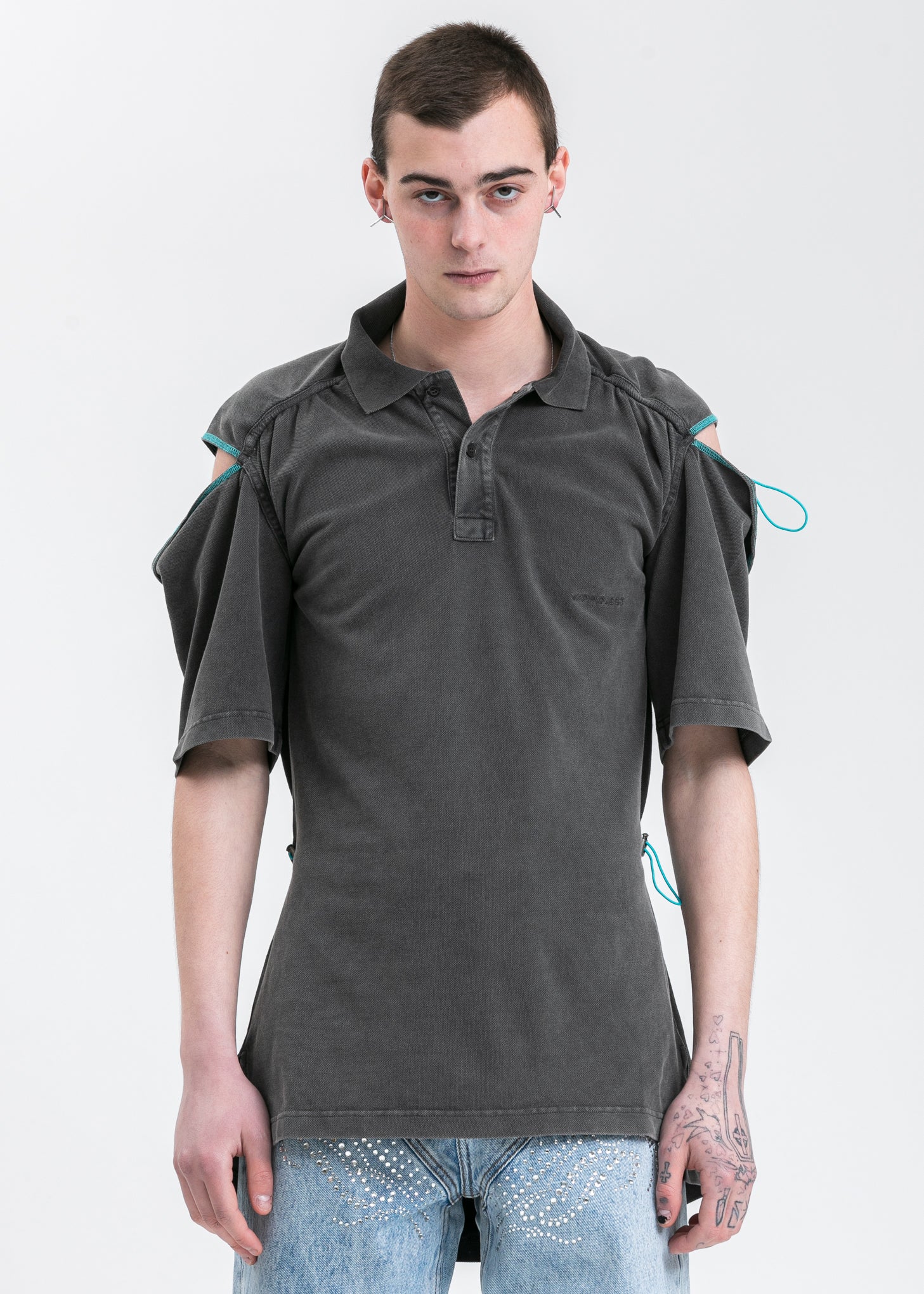 Acid Black Convertible Polo – 017 Shop