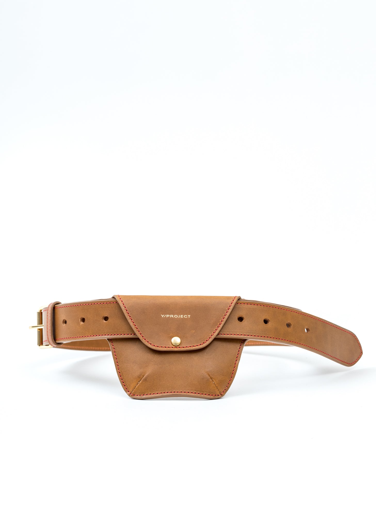 Camel Leather Pocket Belt – 017 Shop