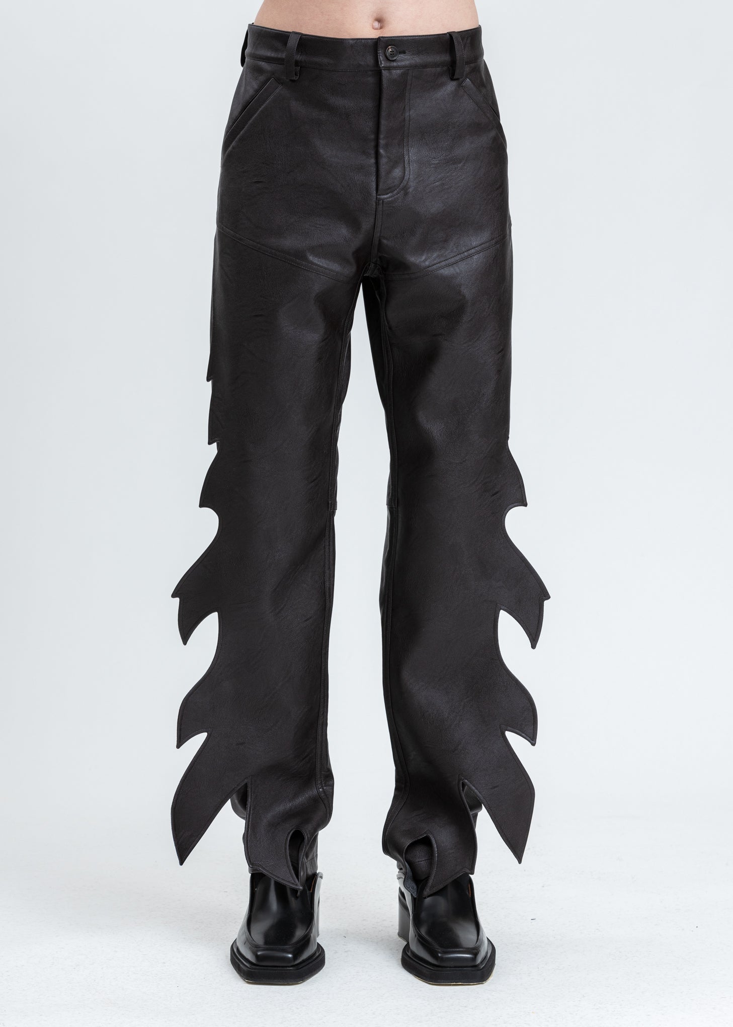Dark Brown Flame Pant – 017 Shop