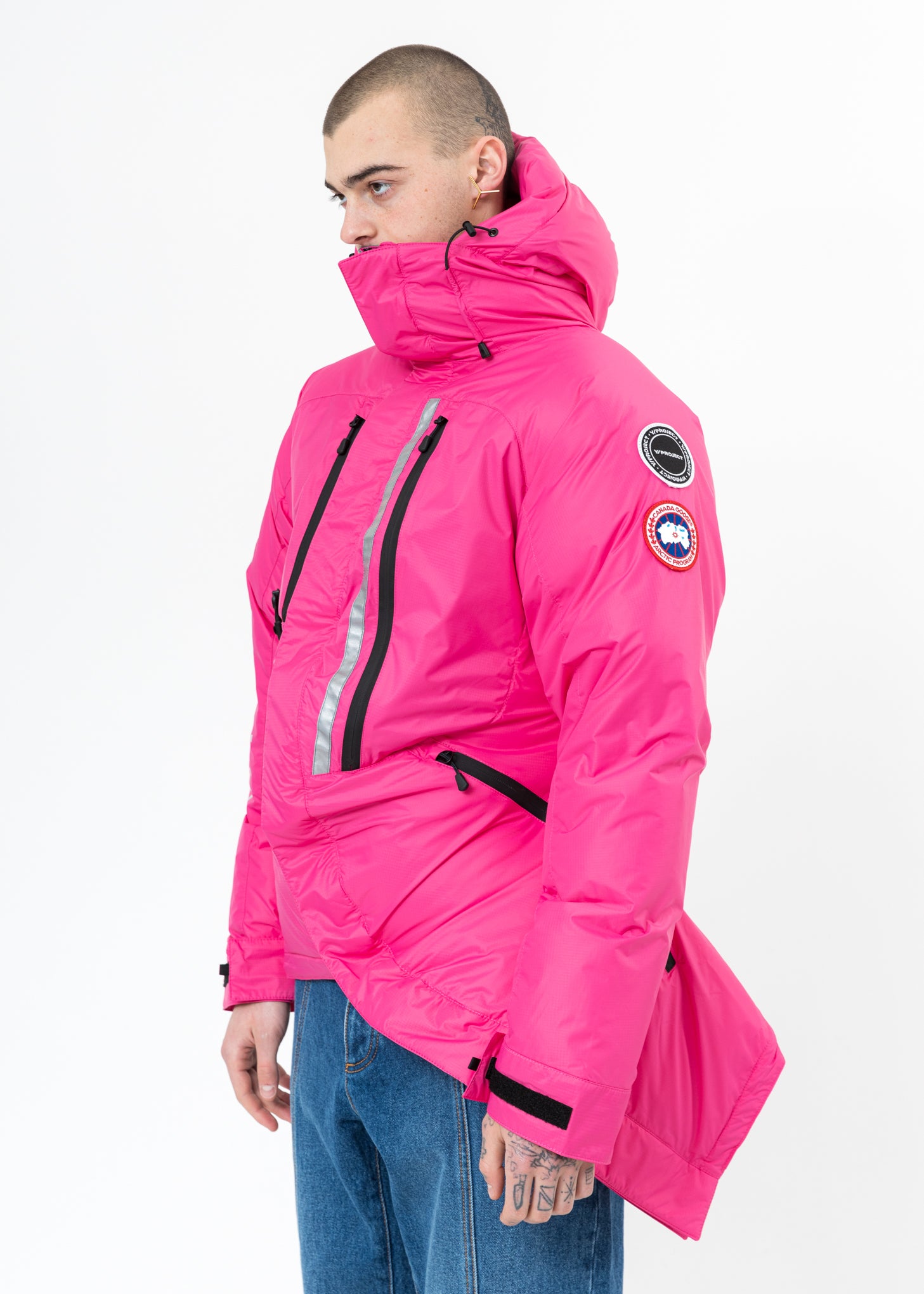 Pink Canada Goose Edition Down Skreslet Jacket – 017 Shop