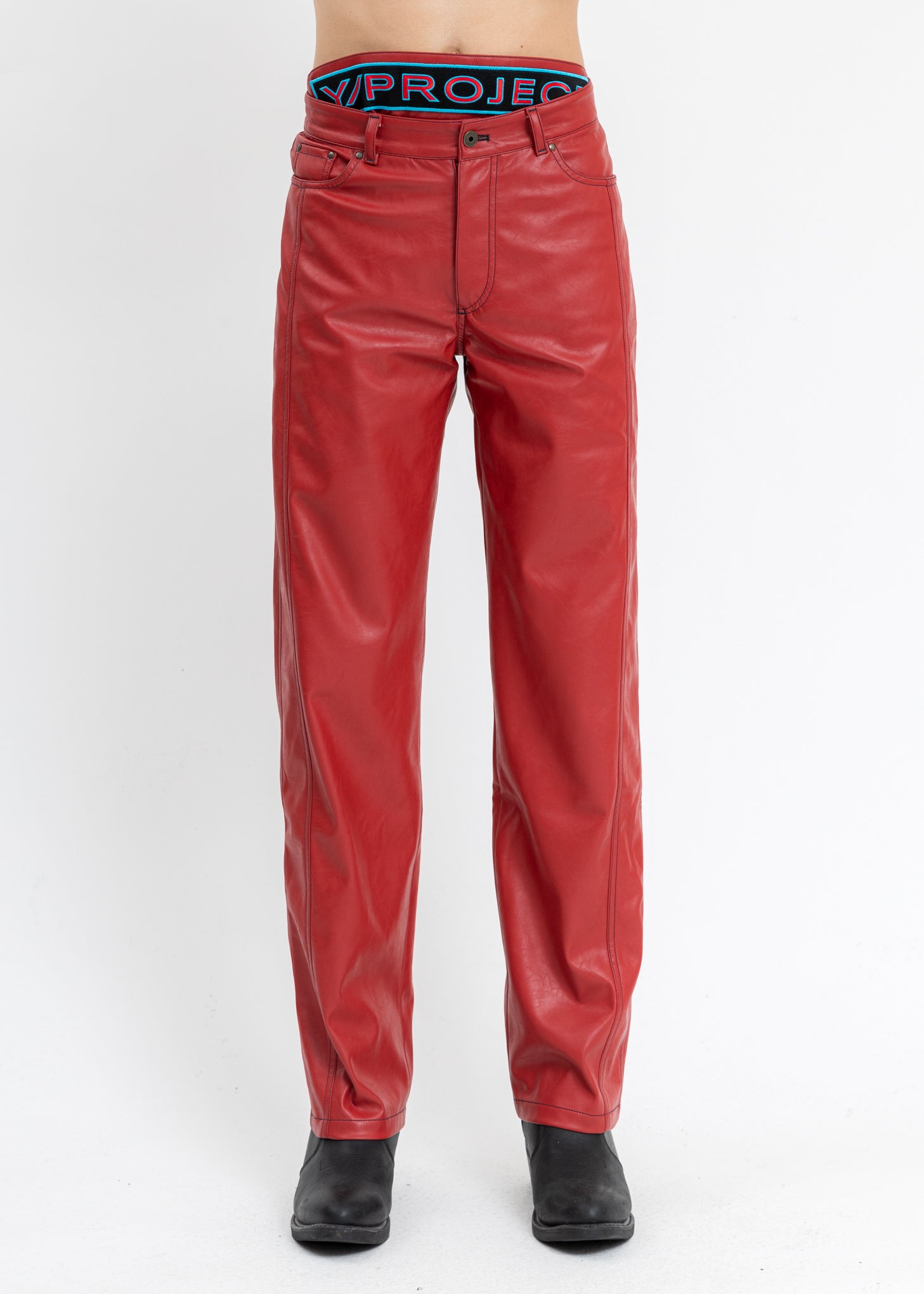 Red Boxer Pants – 017 Shop