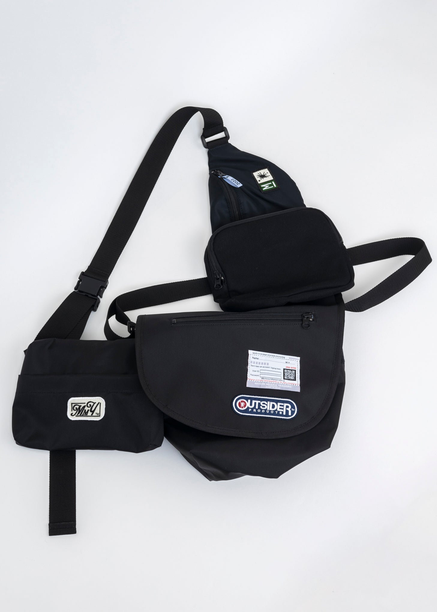 BLACK MULTI BAG – 017 Shop