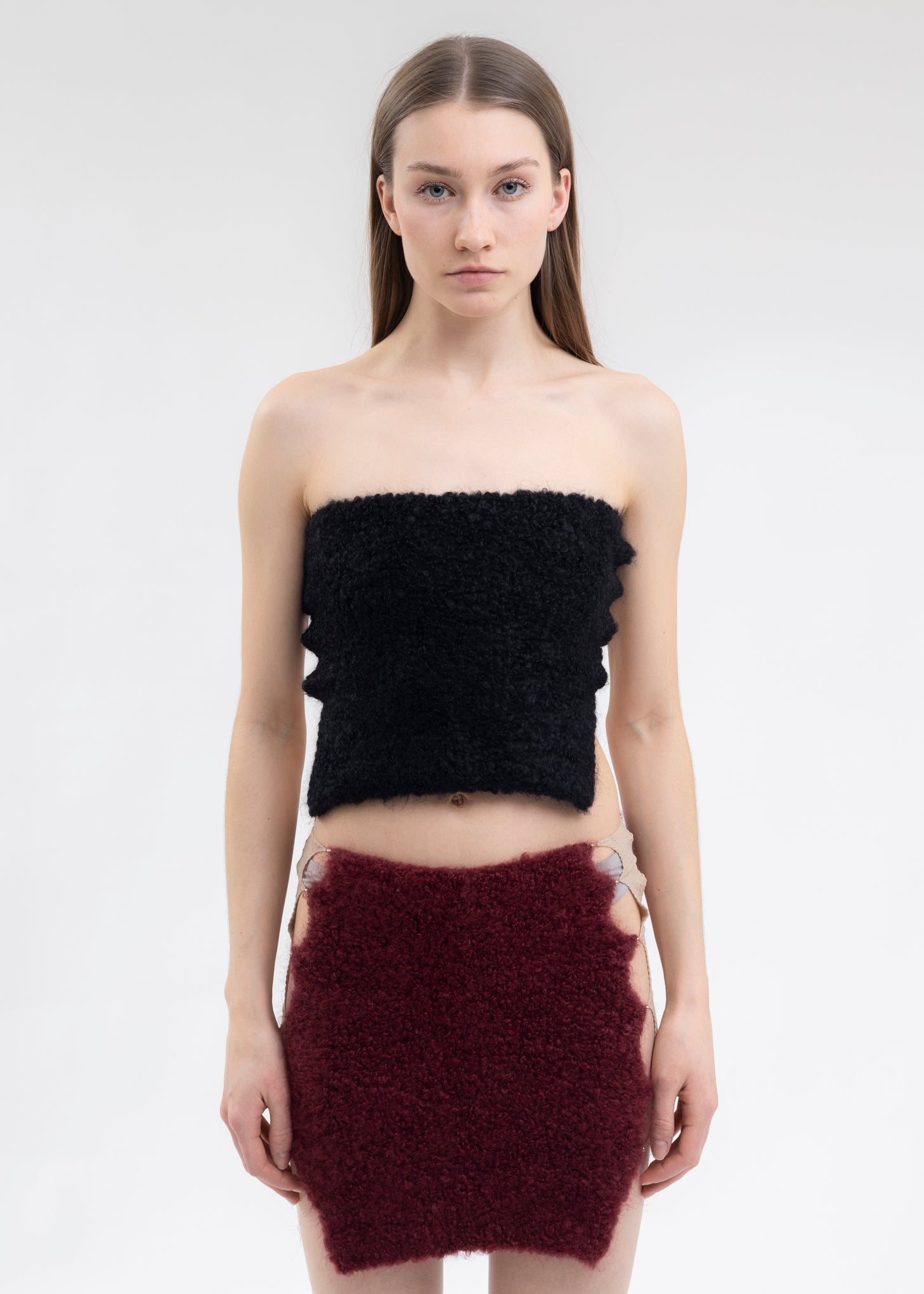 ONYX & FICELLE FLUFFY TUBE TOP – 017 Shop