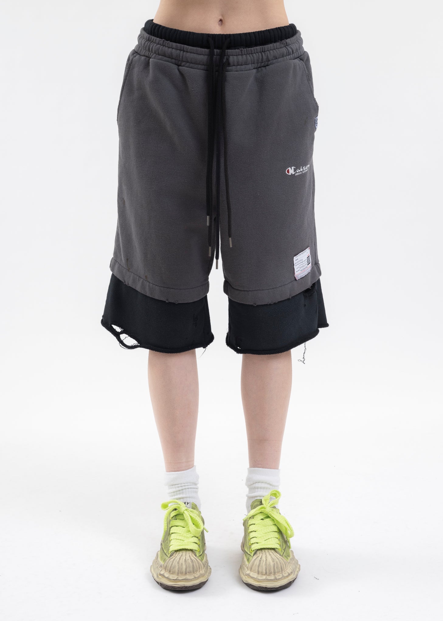 Black Layered Shorts – 017 Shop