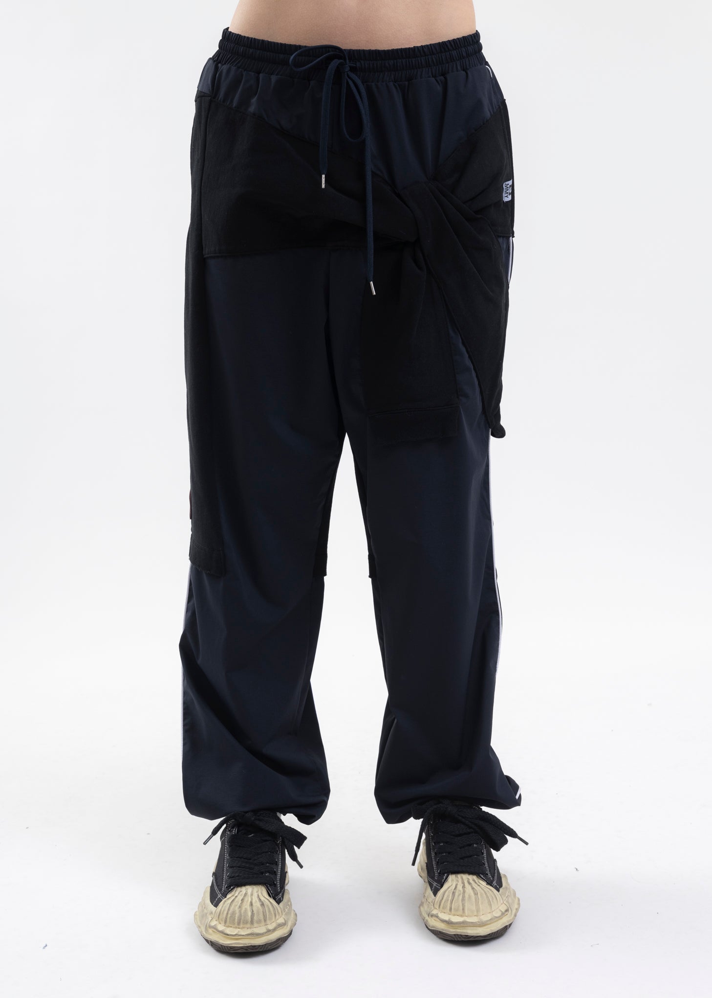 Black Long Sleeves Tee Combined Pants – 017 Shop