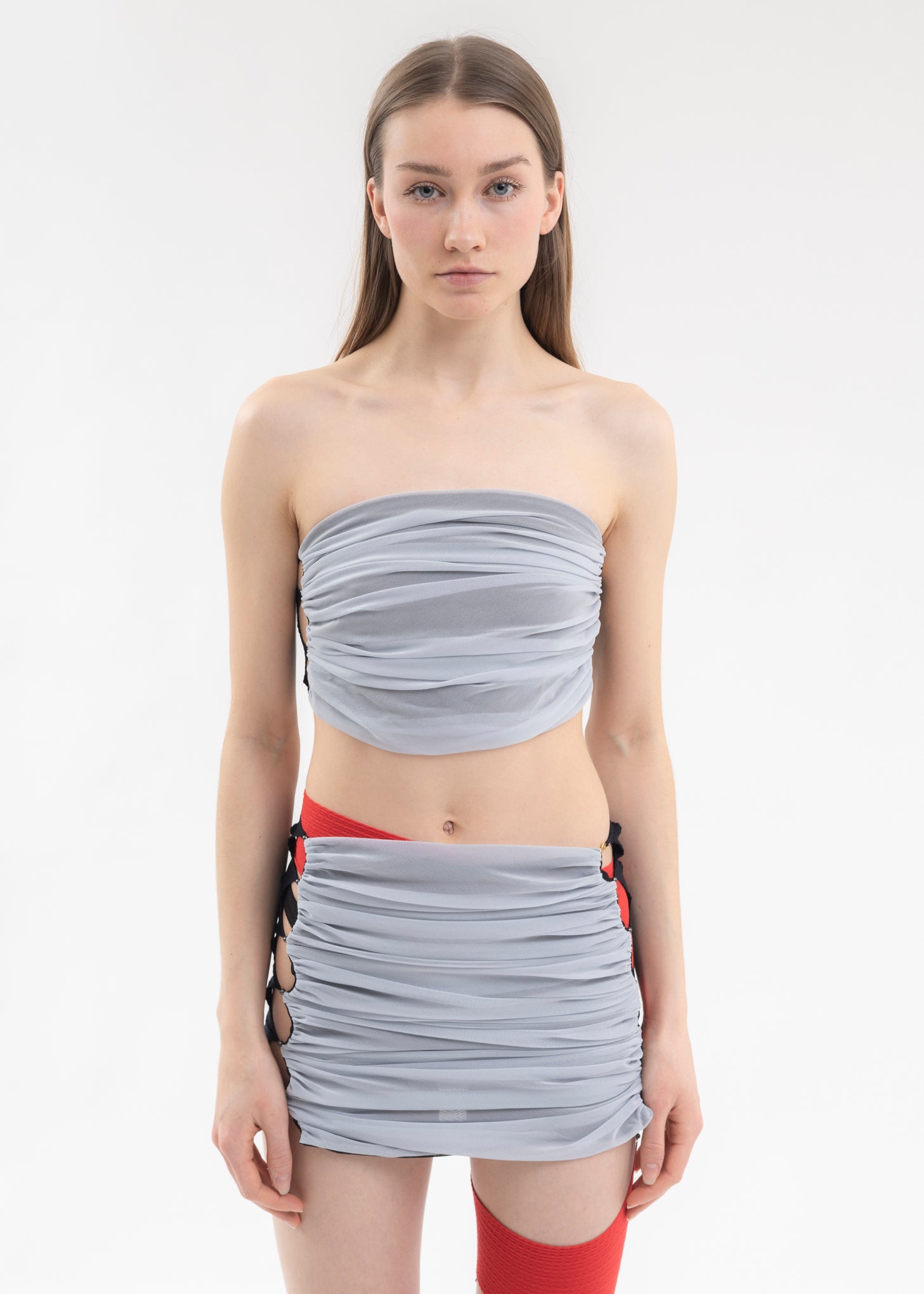 Frost Mesh Tube Top – 017 Shop