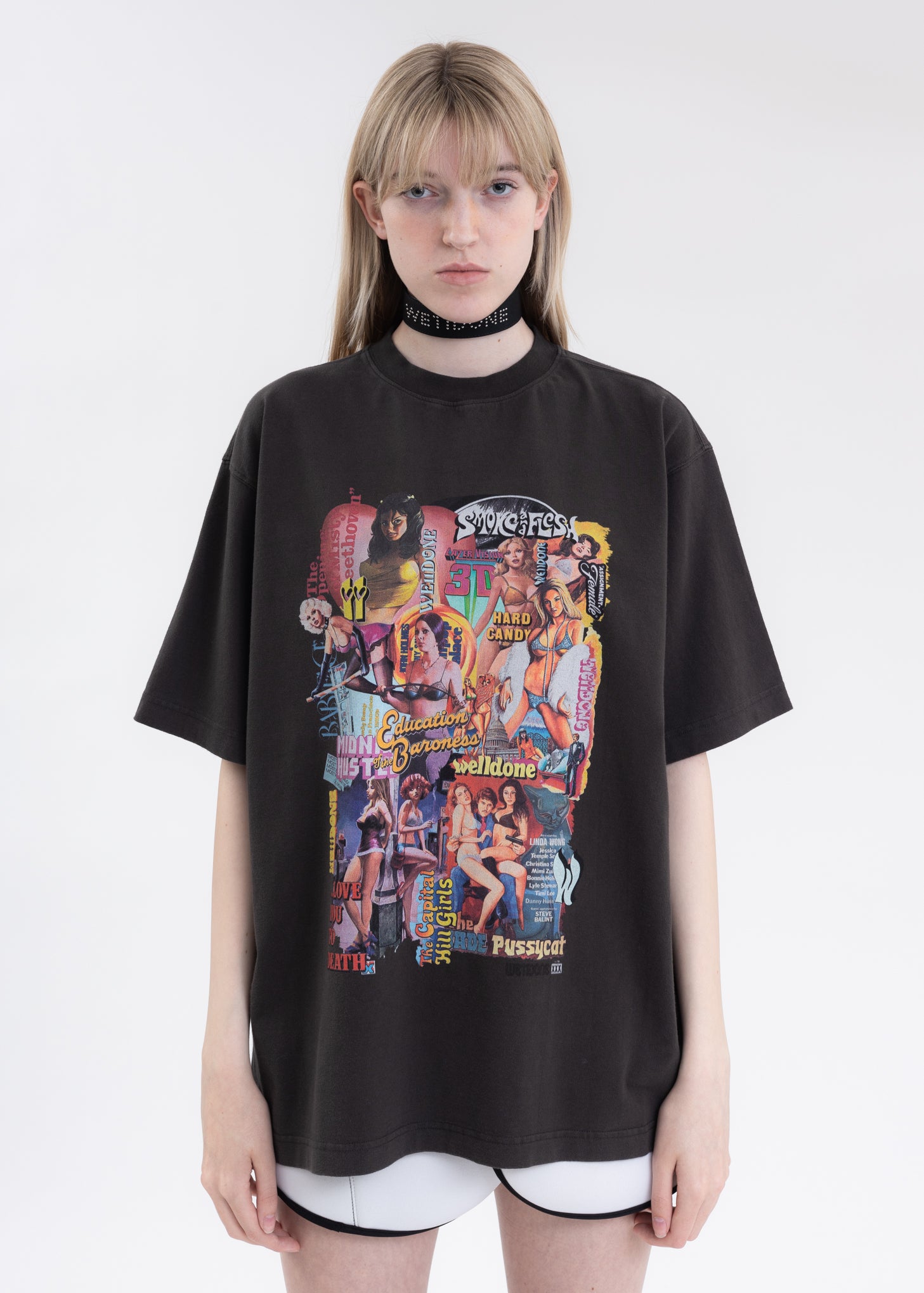 Charcoal New Movie Collage T-Shirt – 017 Shop