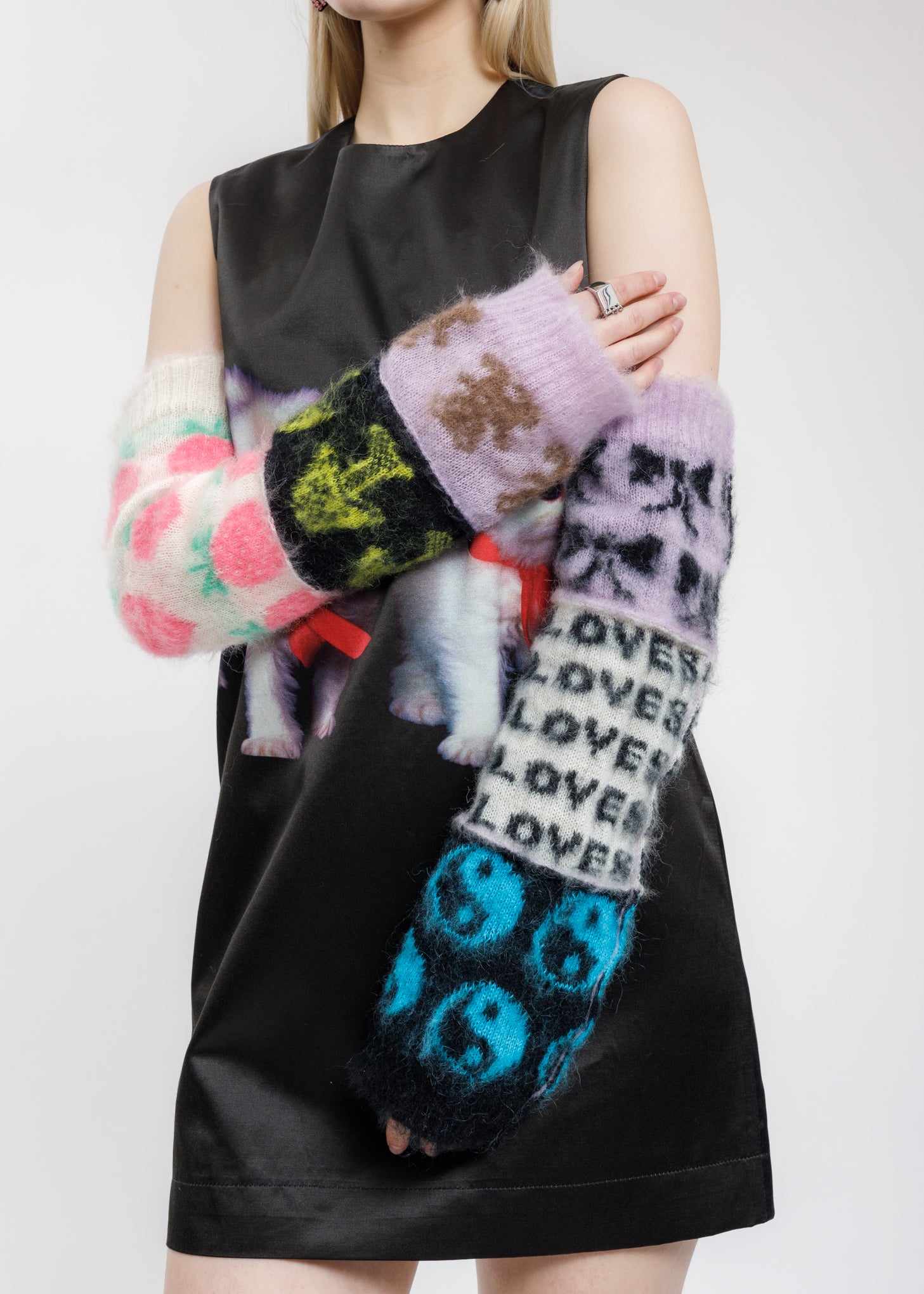 Knit Cuties Patchwork Arm/Leg Warmer – 017 Shop