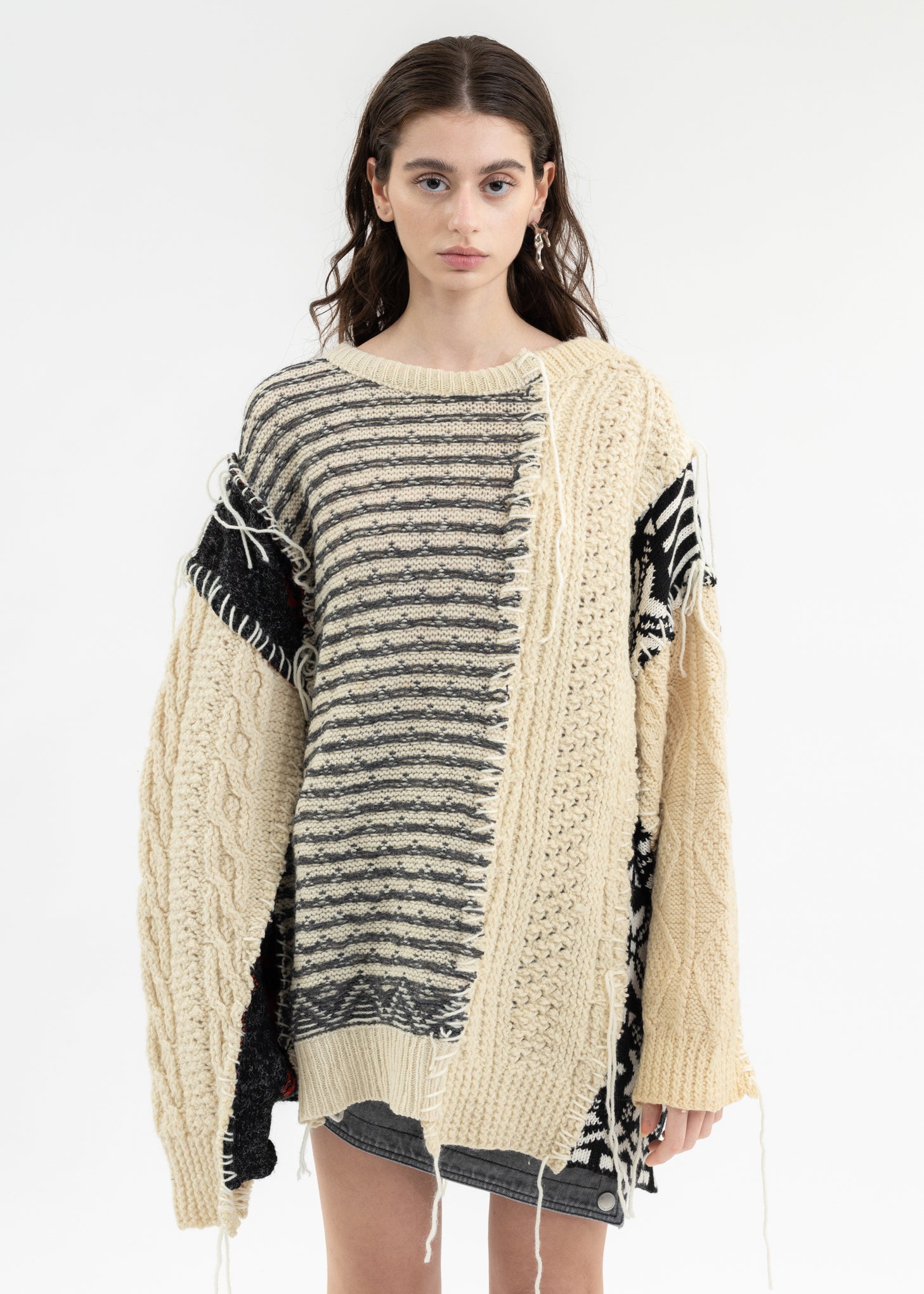 Nordic Collage Sweater -Style A – 017 Shop