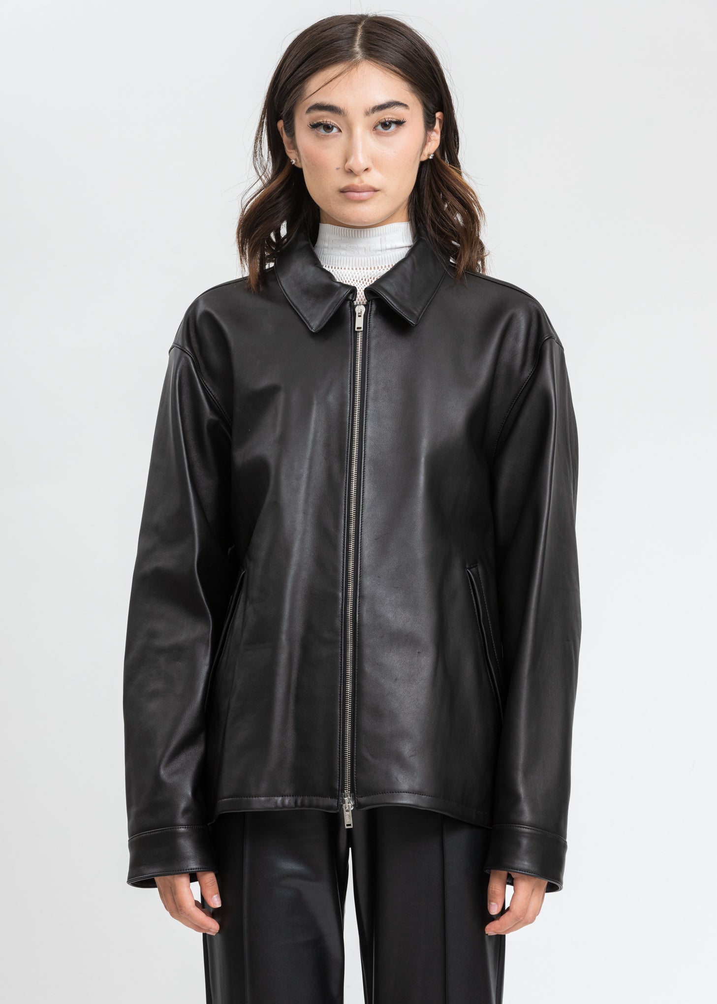 Black Birth Leather Jacket – 017 Shop
