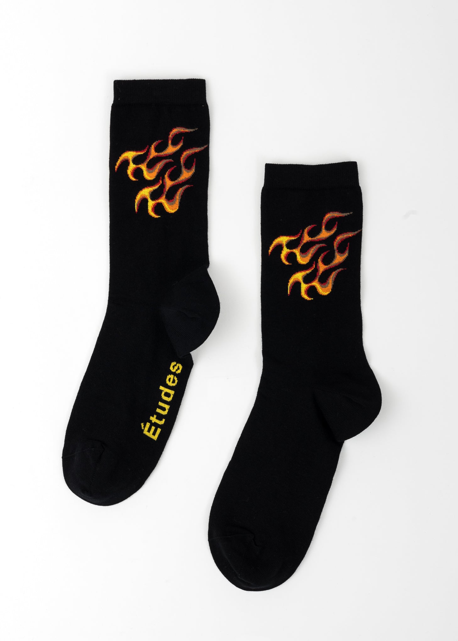 Black TUNNEL FLAMING Socks – 017 Shop