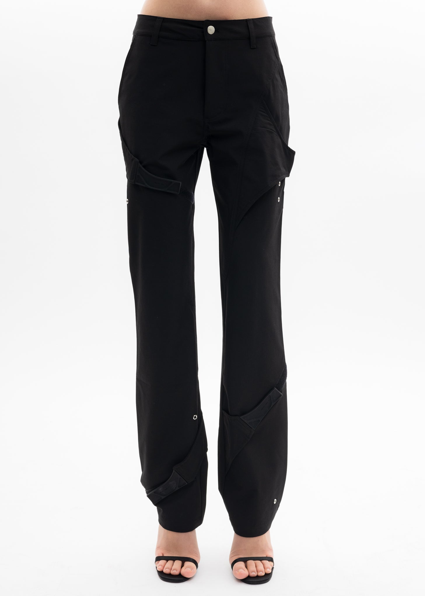 Black ANAMORPHIC Cargo Pants – 017 Shop