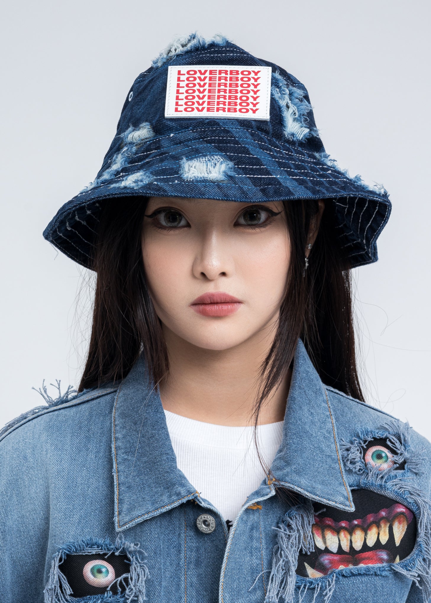 Indigo Denim Bucket Hat – 017 Shop