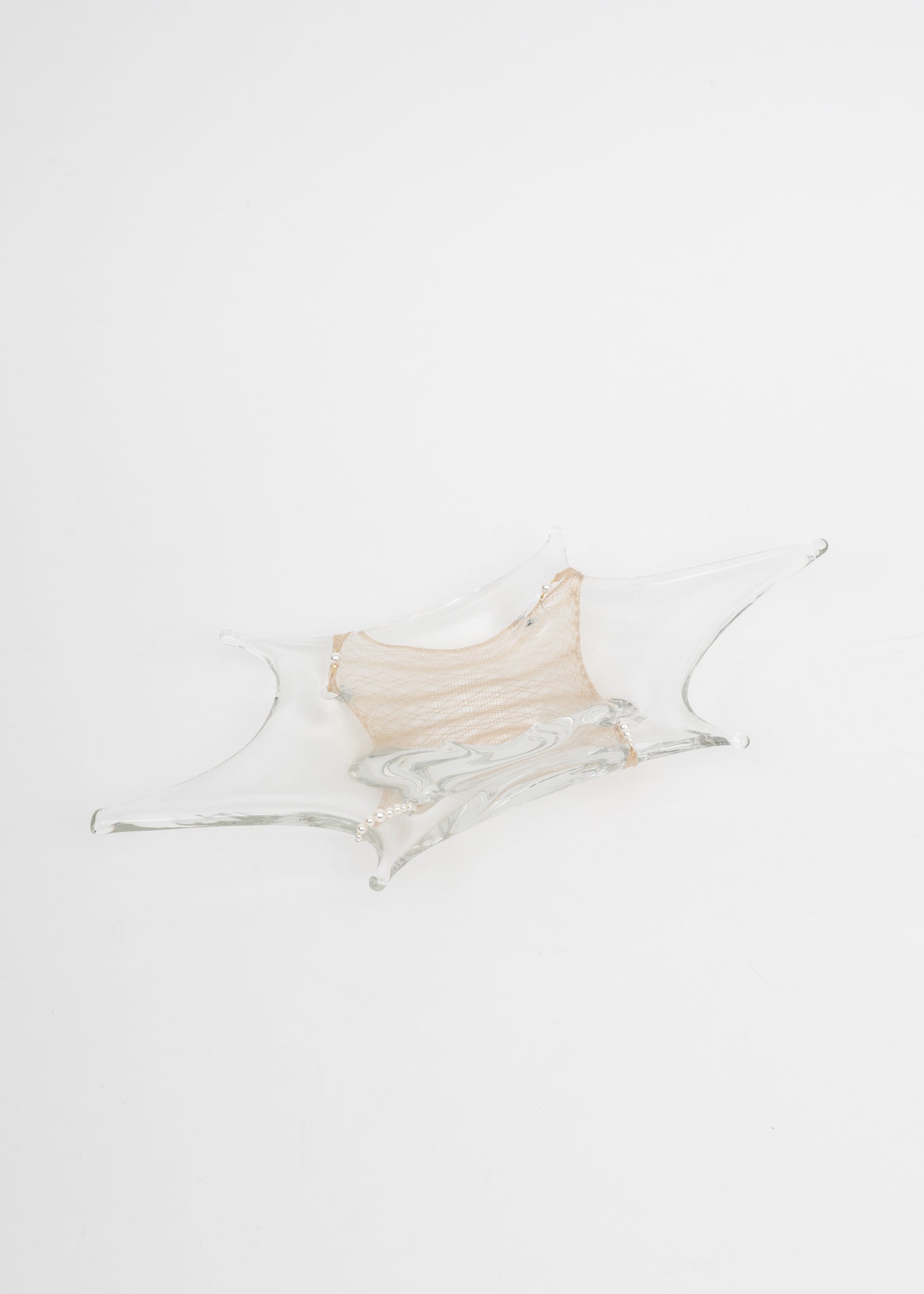 CRYSTAL THORNS LONG GLASS PLATE – 017 Shop