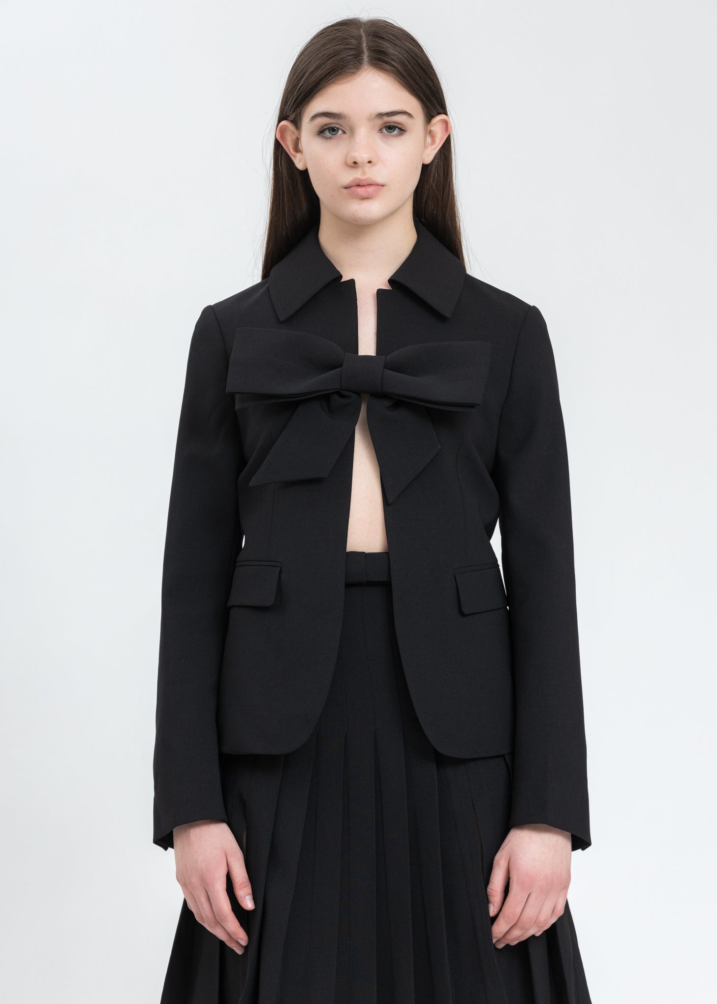 Black Bow Suit Jacket – 017 Shop
