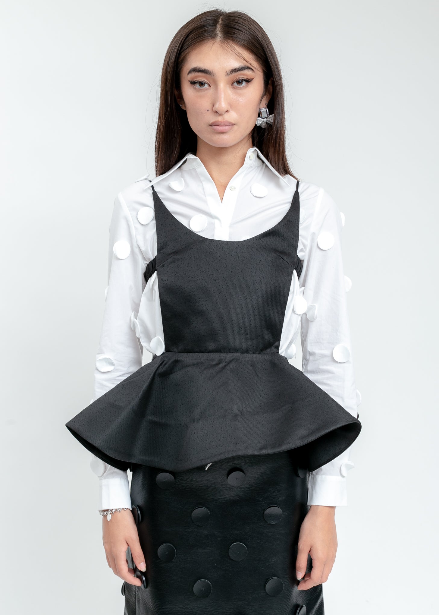 Black Ruffle Top – 017 Shop