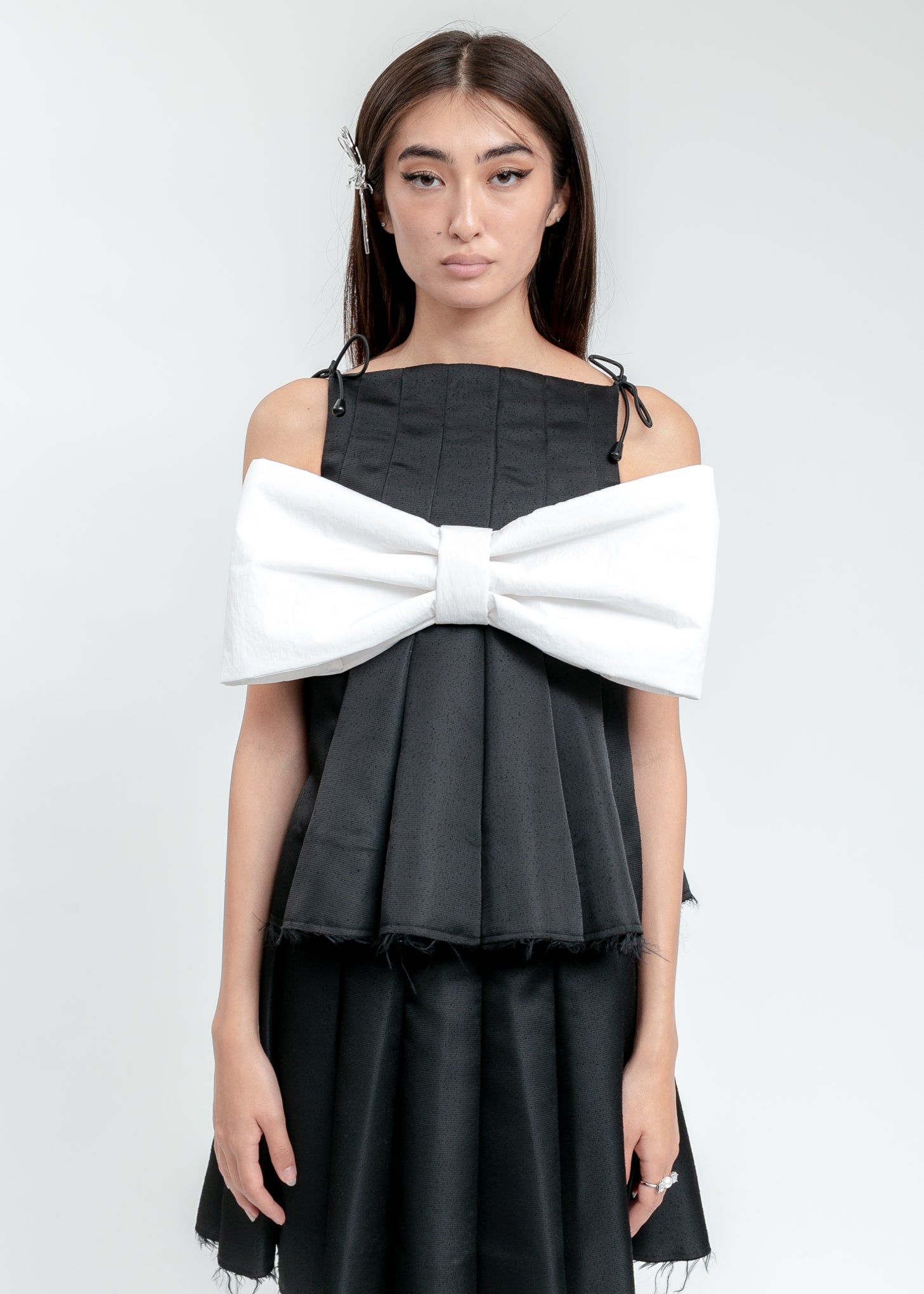 White Bow Top – 017 Shop