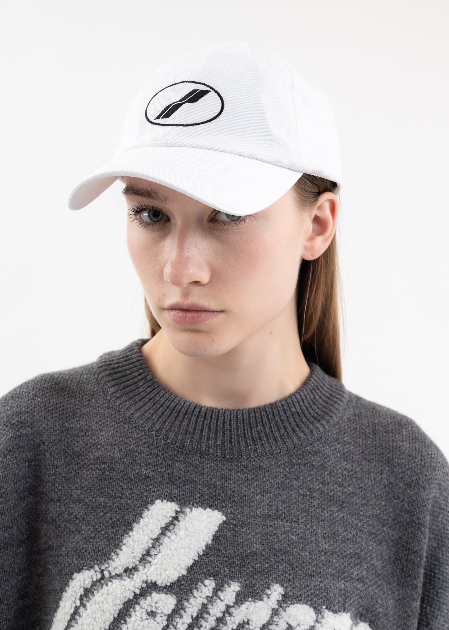 WHITE BASIC SYMBOL CAP – 017 Shop