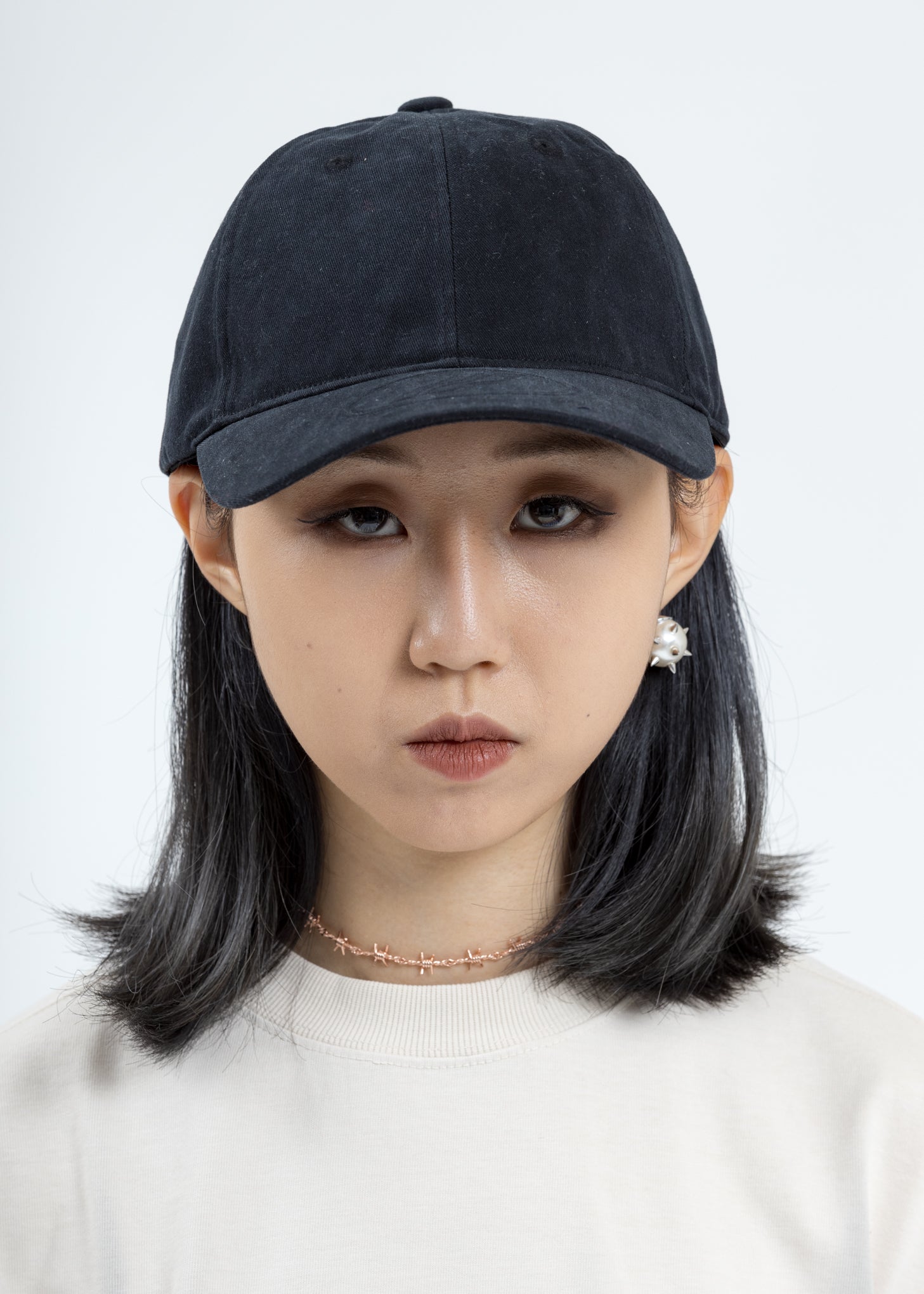 Black WD Embossed Logo Cap – 017 Shop