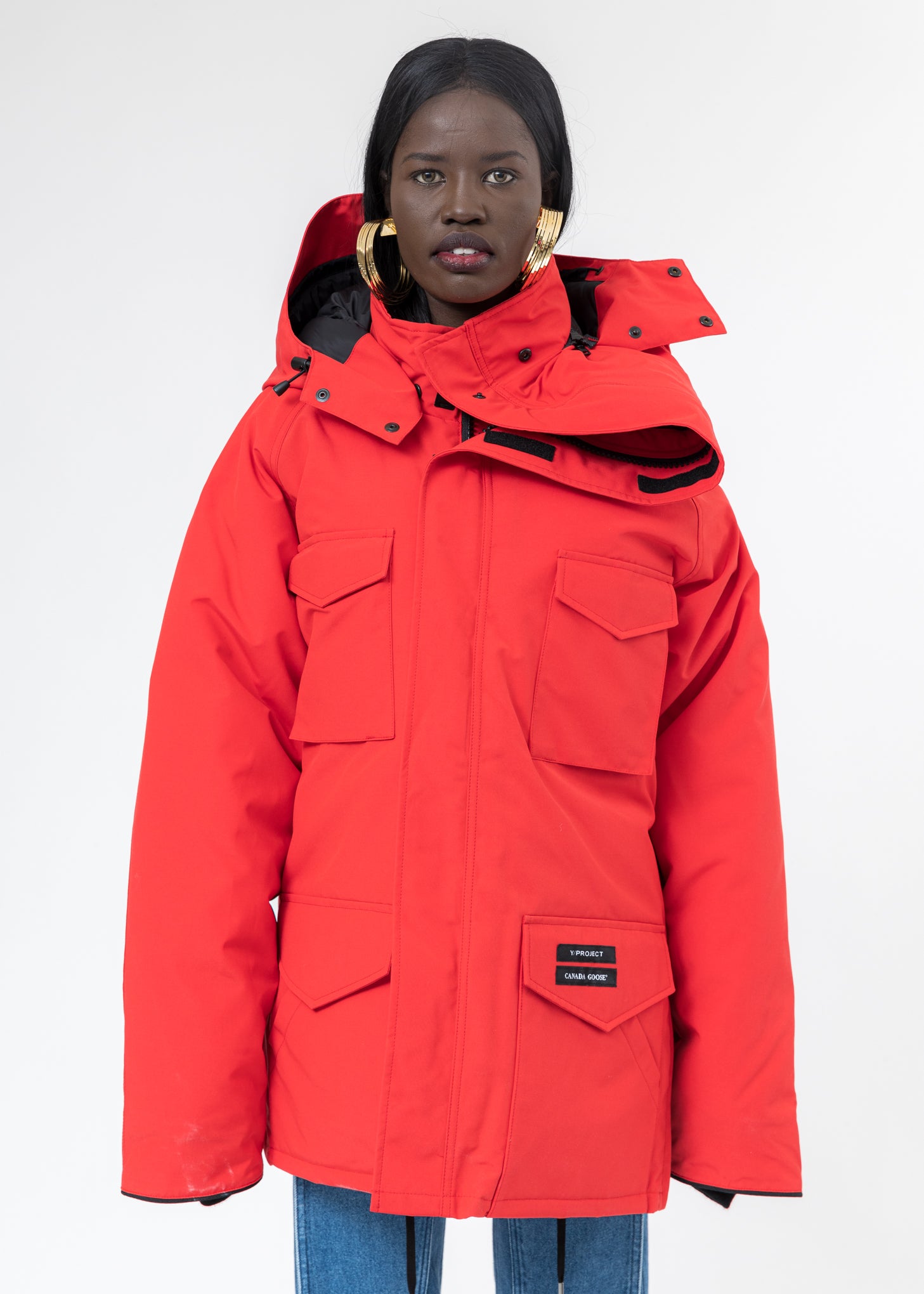 Red Canada Goose Edition Down Constable Parka – 017 Shop