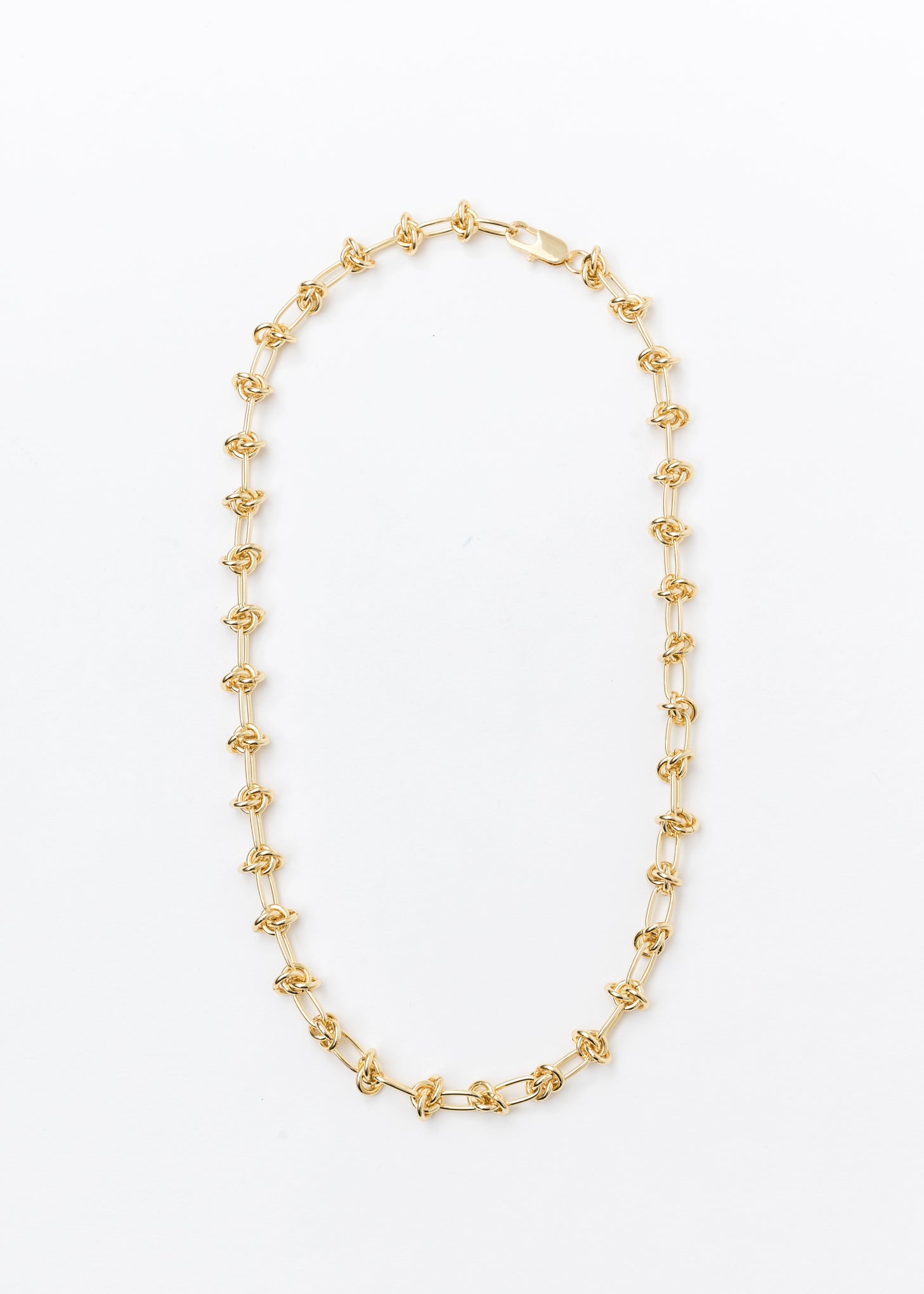 Gold Lace Chain Necklace – 017 Shop
