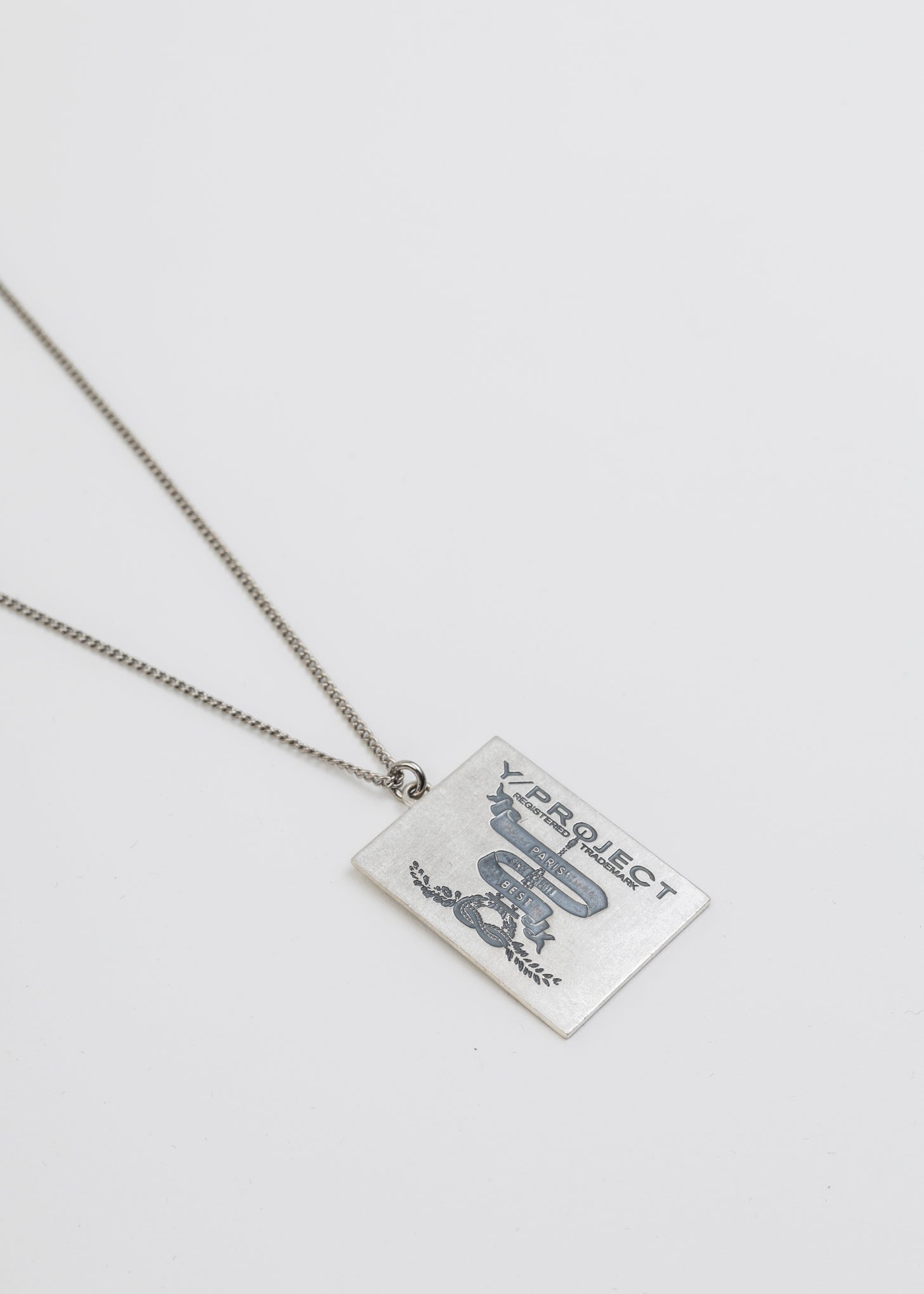 SILVER PARIS' BEST PENDANT NECKLACE – 017 Shop