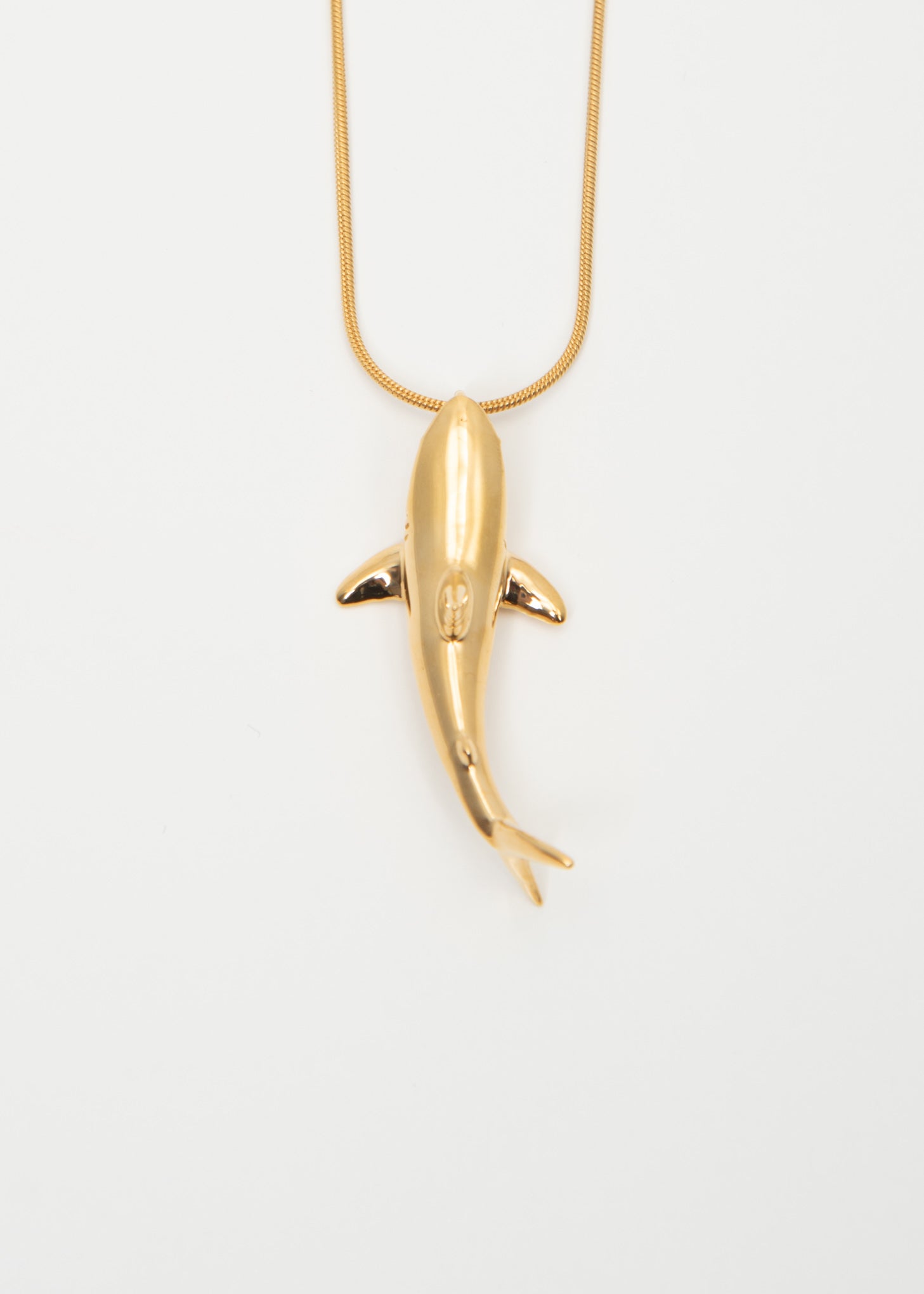 Gold Shark Necklace – 017 Shop