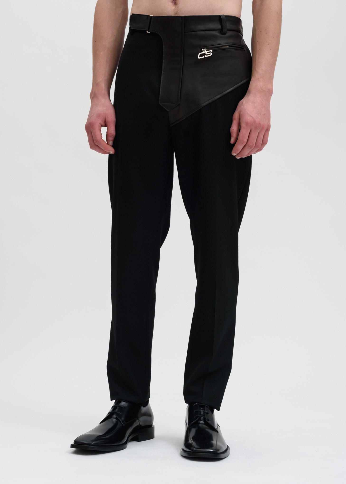 Black Samson Moto Leather Trouser – 017 Shop