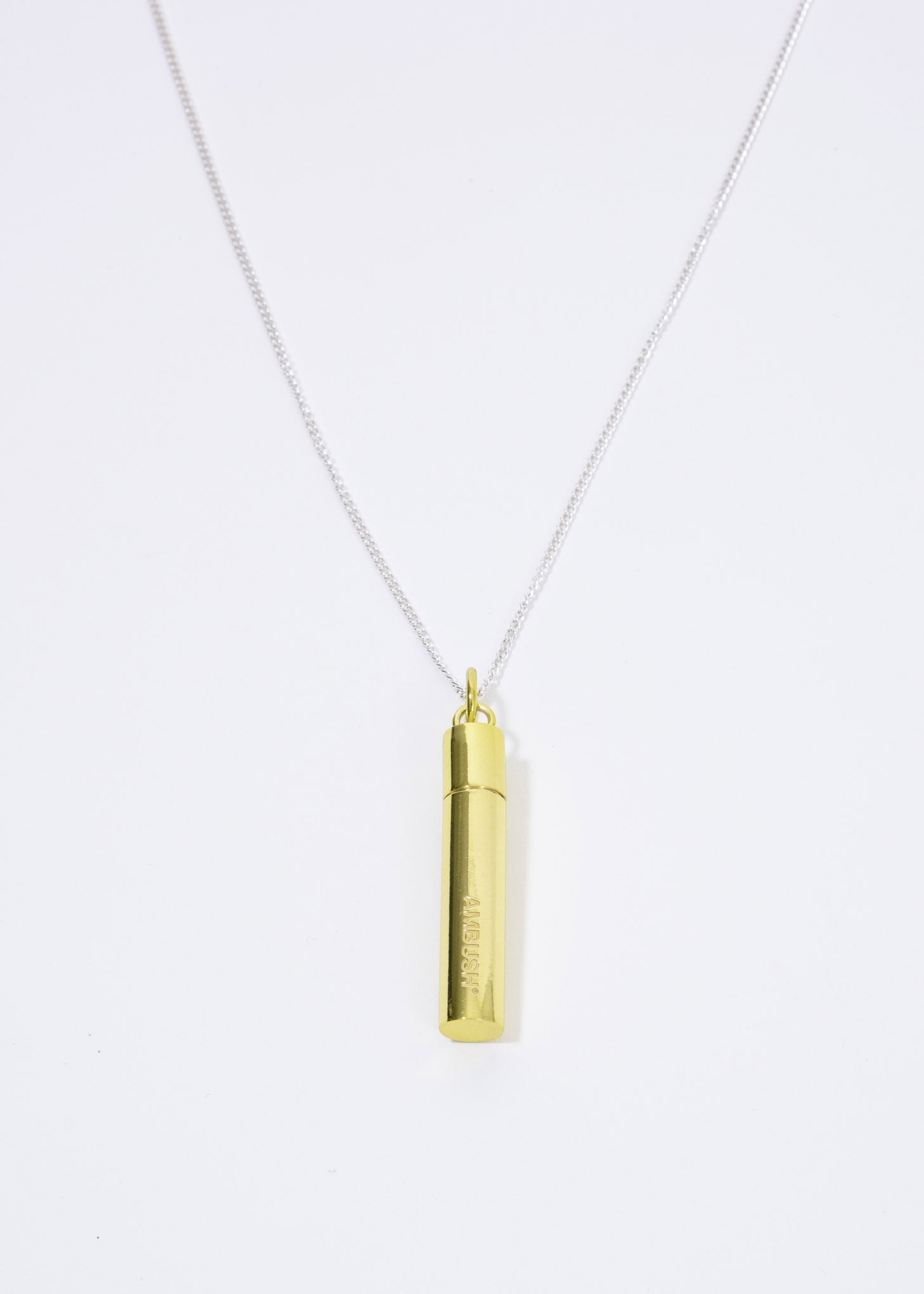 Green And Silver SSS Pill Case Necklace – 017 Shop