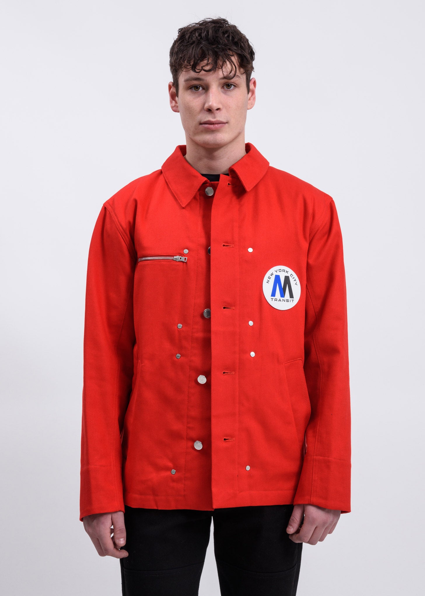 Red Timeline KH x MTA Canvas Jacket – 017 Shop