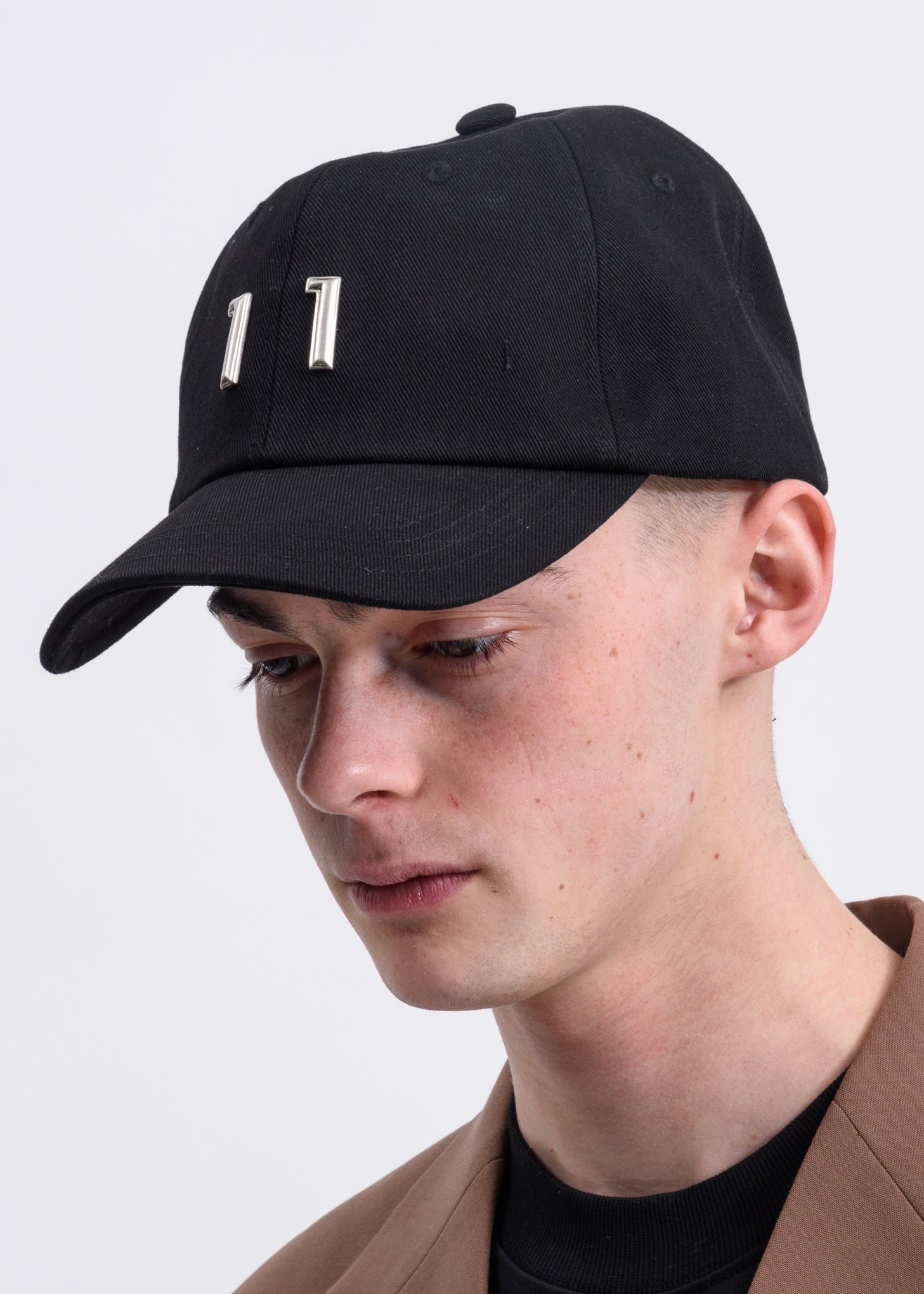 Black 11 Studded Cap – 017 Shop